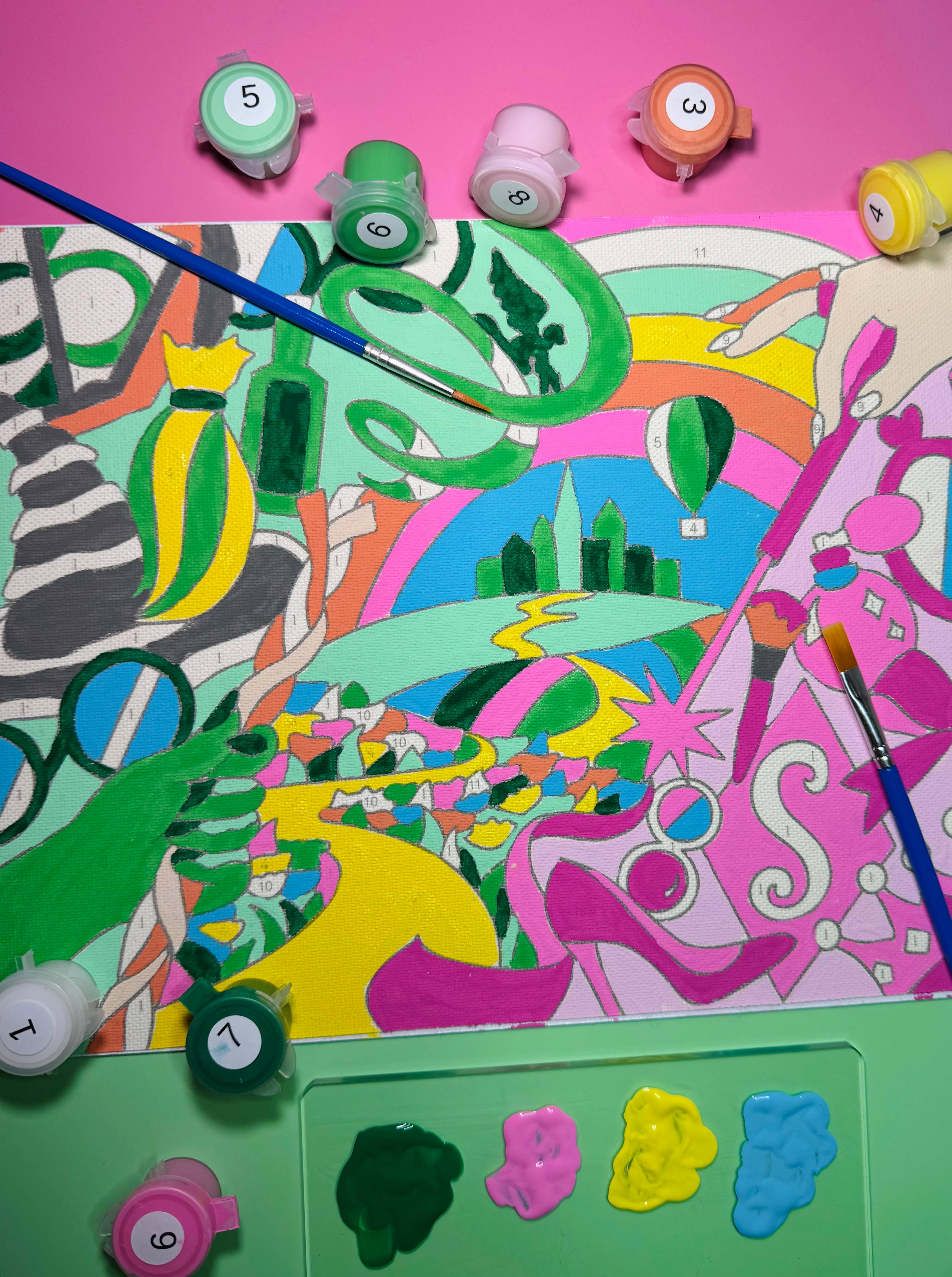 Wholesale Wicked - Paint by Number Kit (8.5x11) for your store - Faire