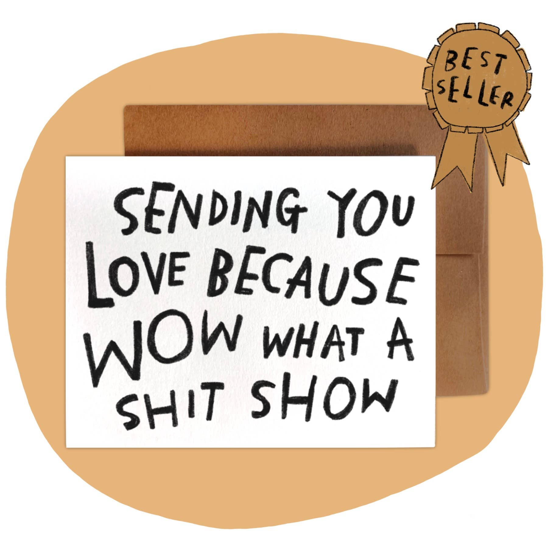 Wholesale SHIT SHOW Greeting Card for your store - Faire