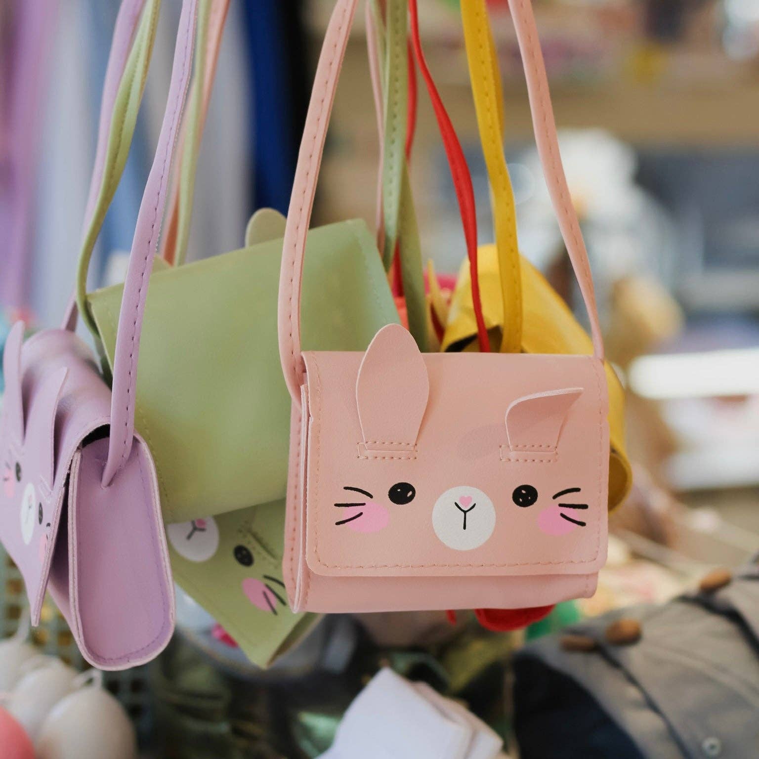 Wholesale Rabbit Pouch Leather - various colors for your store - Faire