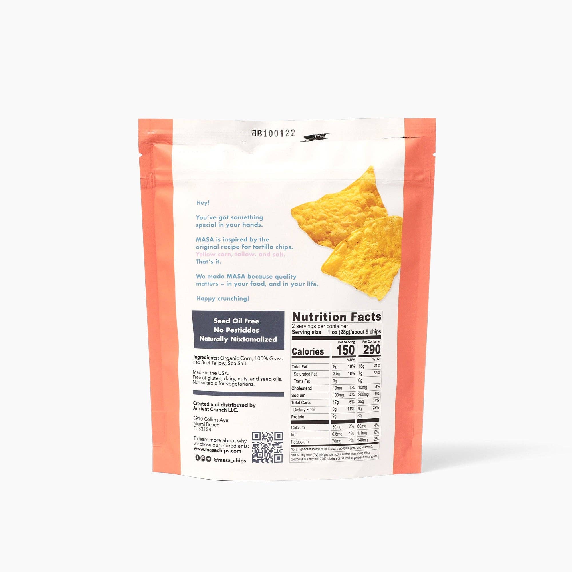 Wholesale MASA Traditional Tortilla Chips, 2oz Bag Case for your store ...