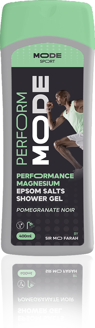 Epsom Salts Mini MODE Shower Gel By Sir Mo Farah Epsom Bath Salts