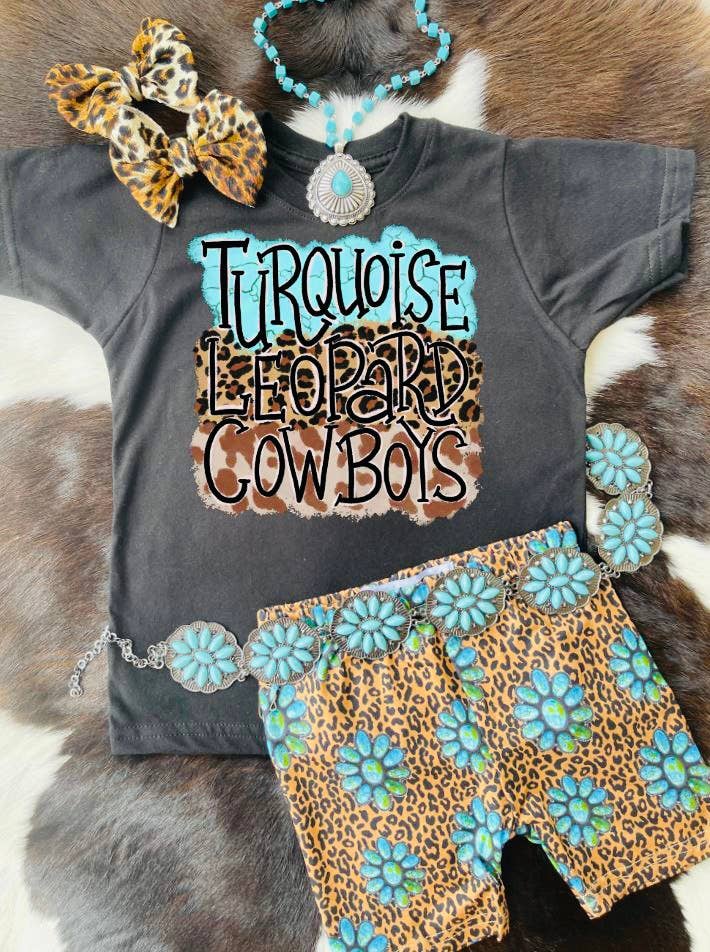 Wholesale Turquoise leopard COWBOYS for your store - Faire