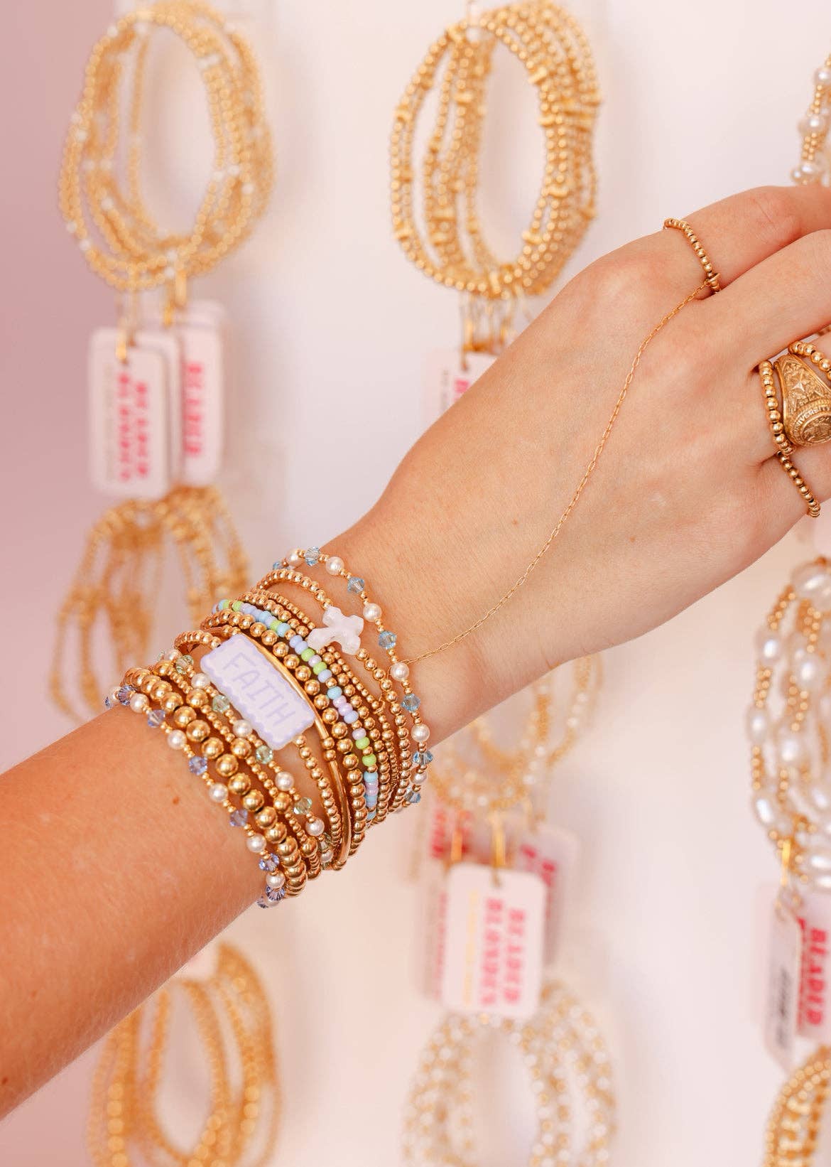 Wholesale Faith Bracelet on Color for your store - Faire