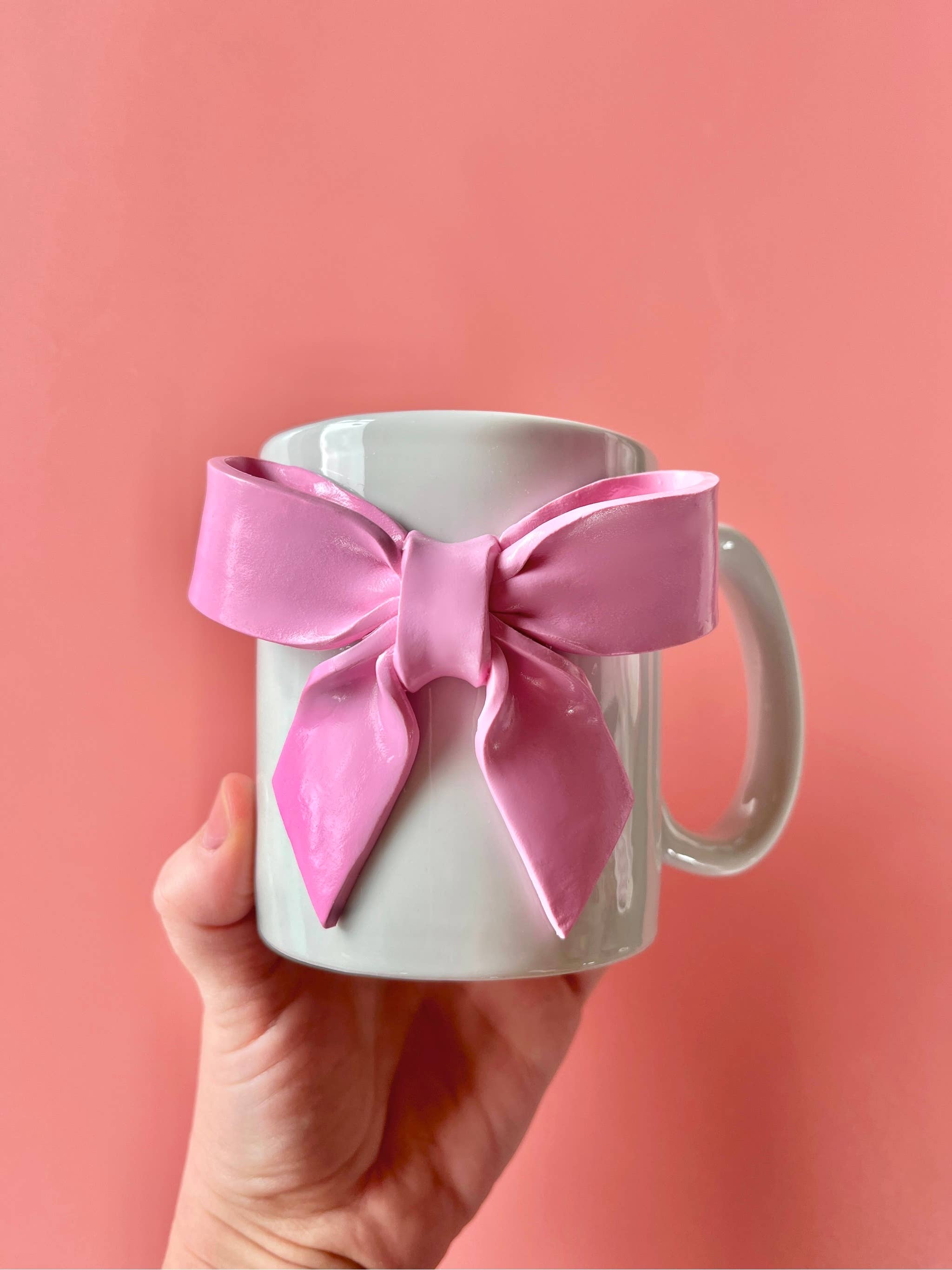 Wholesale Coquette Bow Girly Pink Feminine Romantic Coffee Mug for your ...