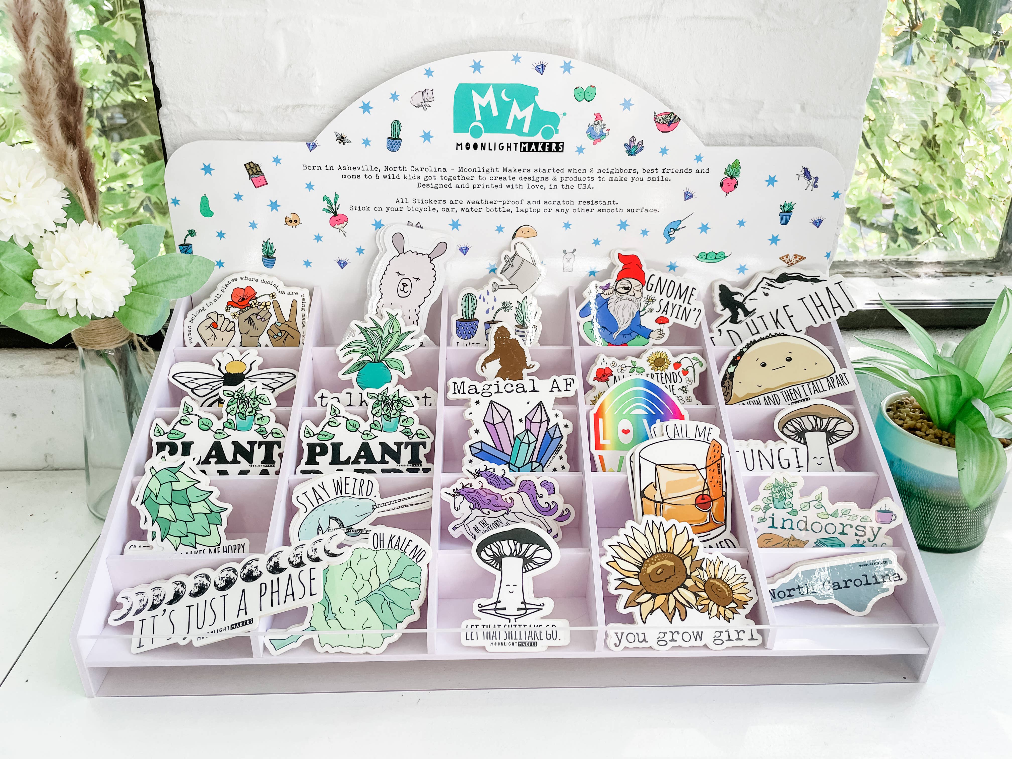 Wholesale rotating sticker display for your store