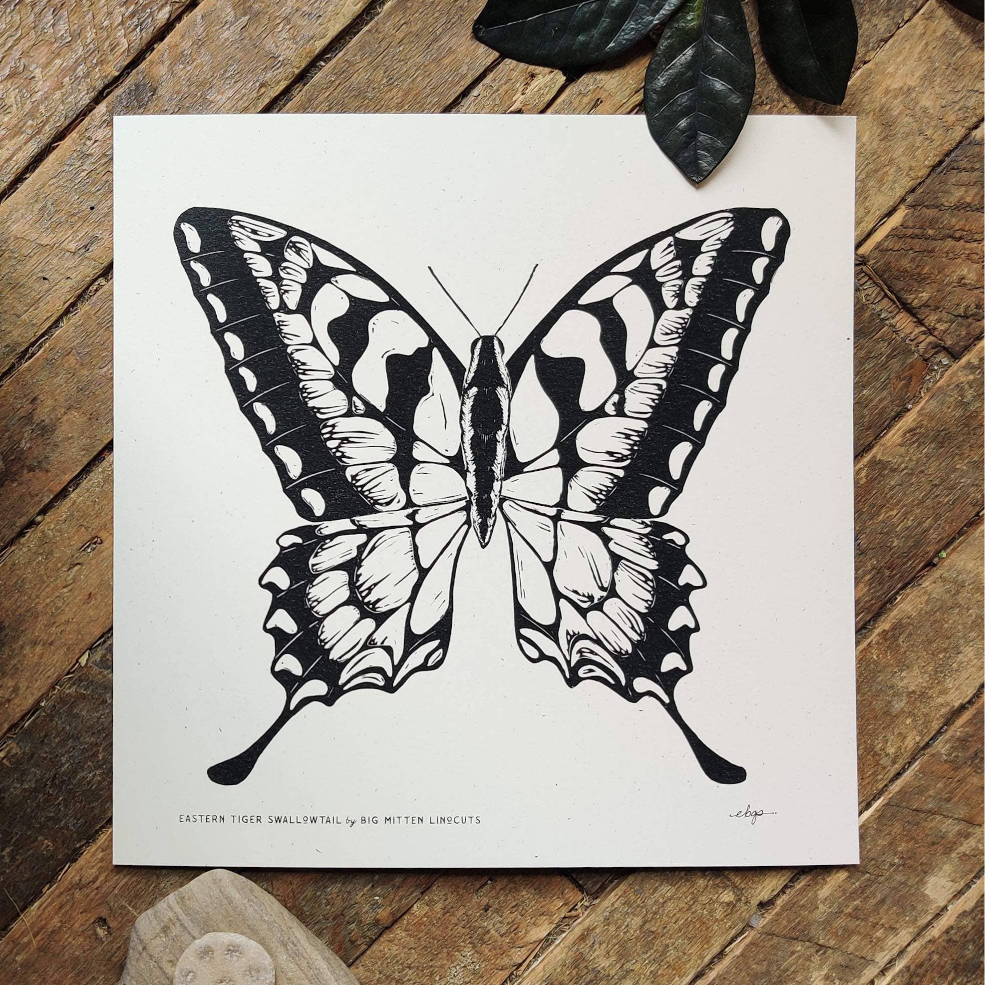 Big Mitten Linocuts wholesale products