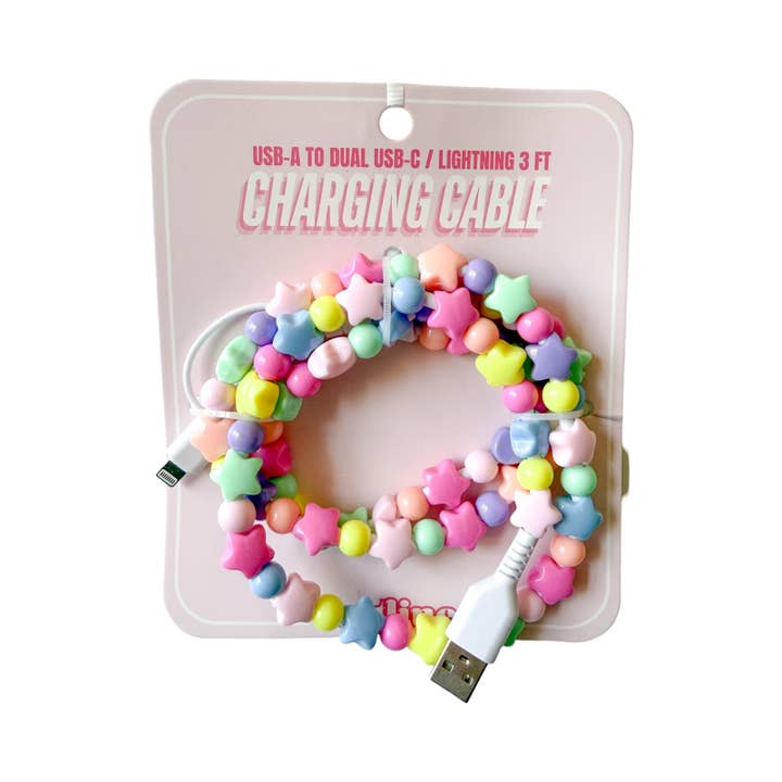 Wholesale beaded charging cord for your store Wholesale beaded charging cord for your store