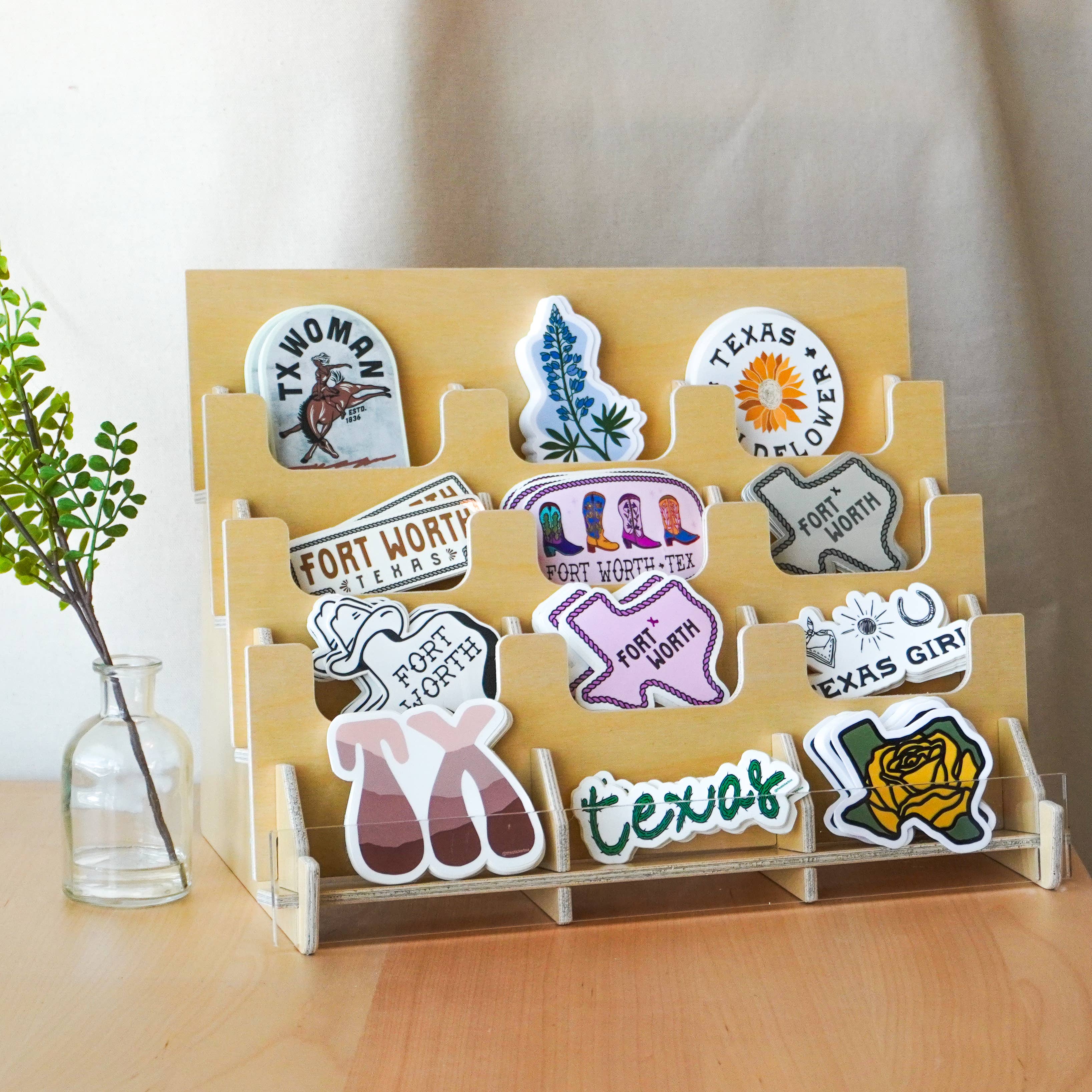 Wholesale rotating sticker display for your store