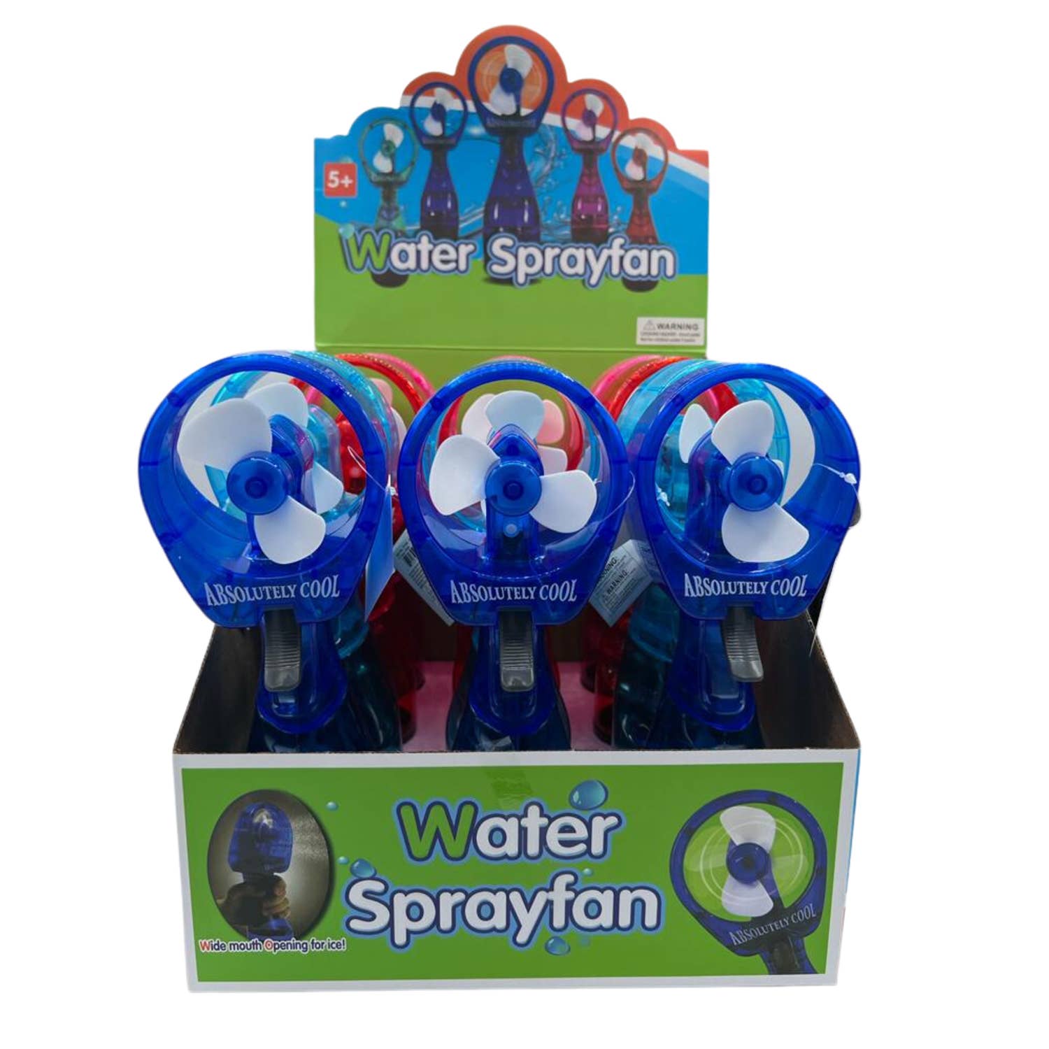 Wholesale Water Misting Spray Fan Summer 36CT Display 4 Colors for your ...