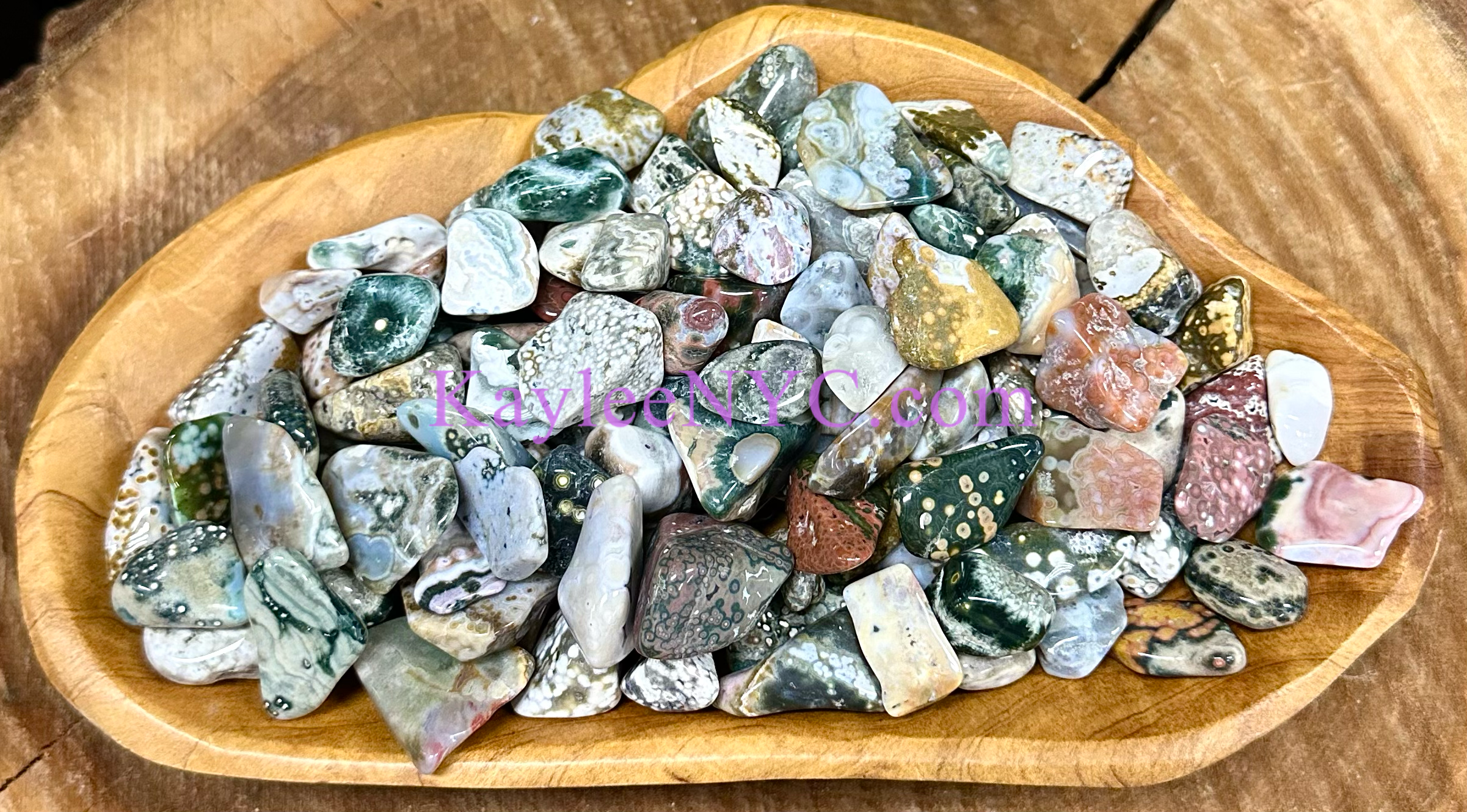 Wholesale 2 Lbs Natural Ocean Jasper Tumble Healing Energy for your ...