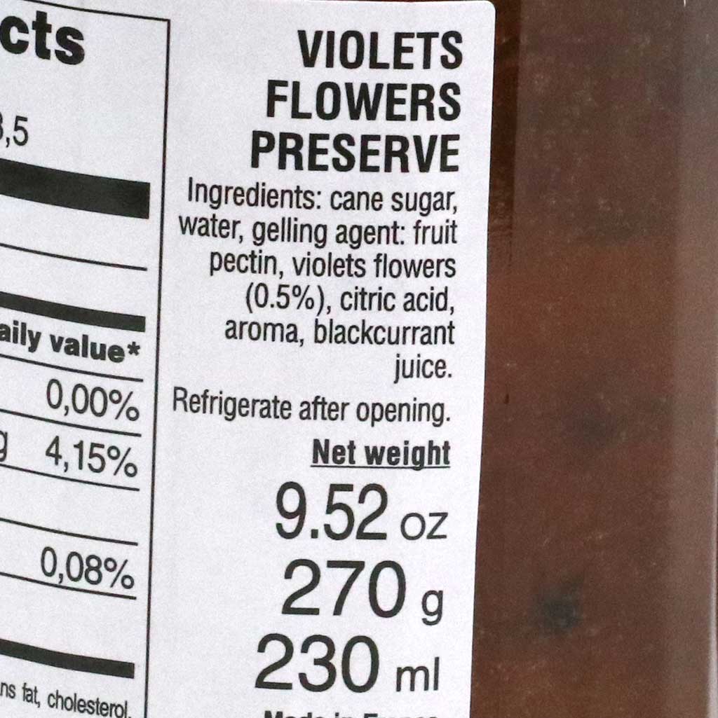 Wholesale Violet Petal Confit Jelly, Favols 9.2oz for your store - Faire