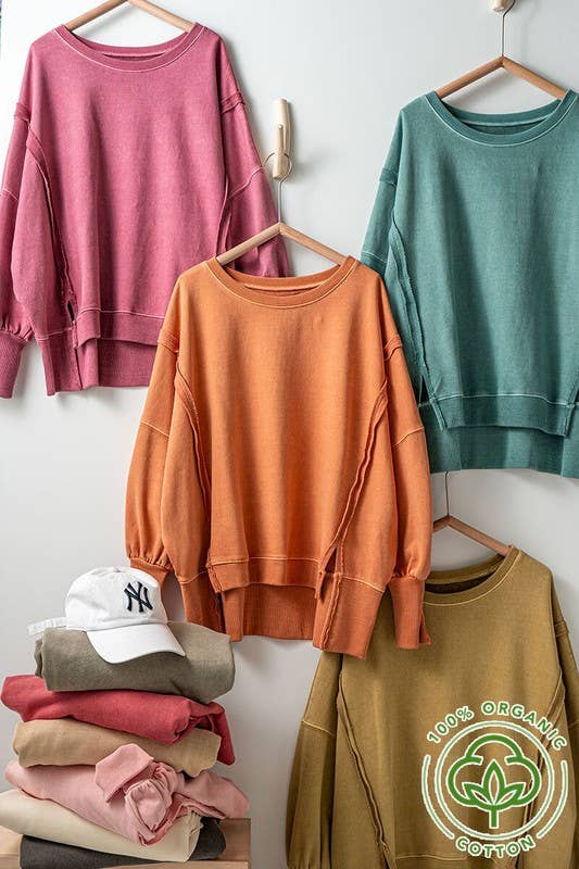 Wholesale organic cotton sweatshirt for your store