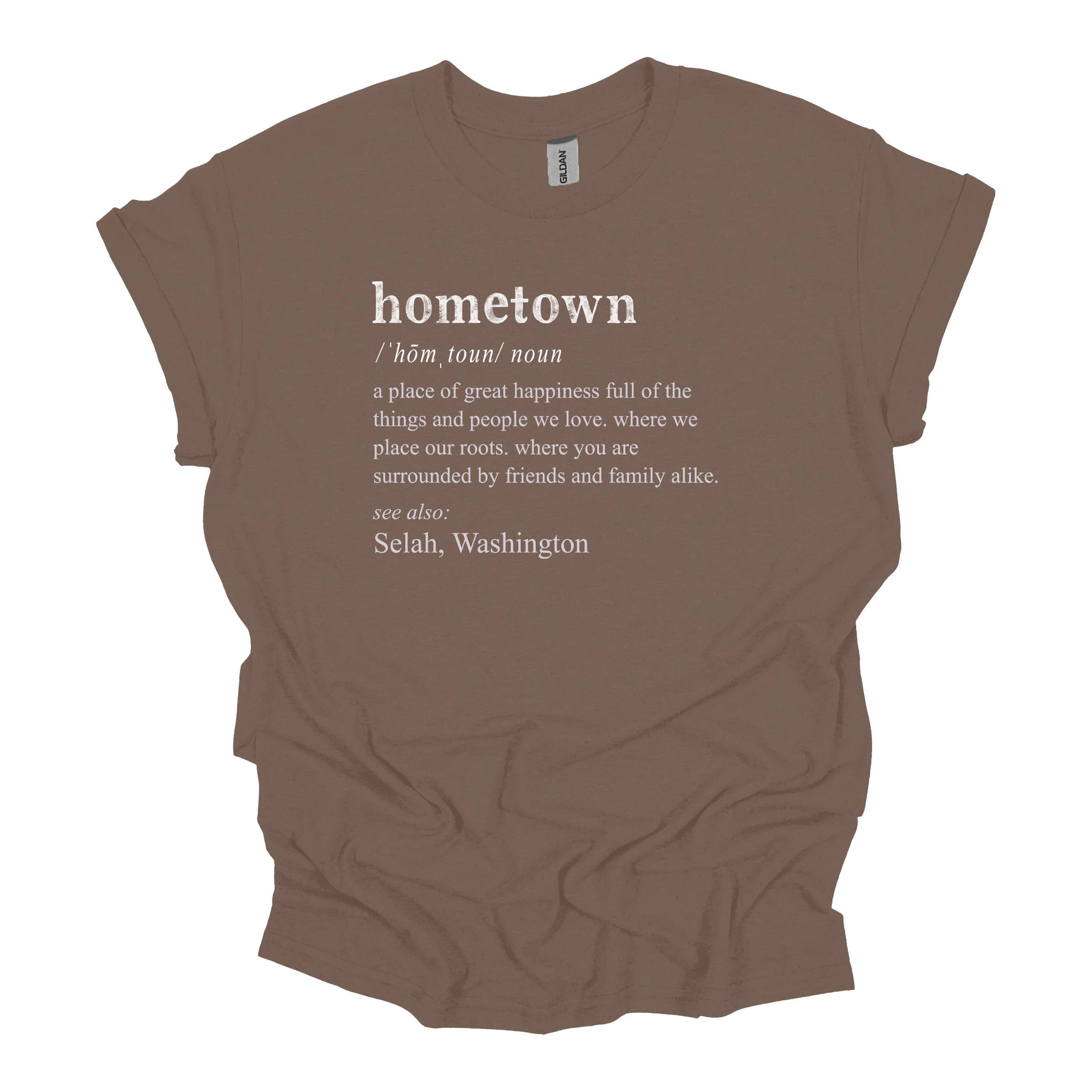 Wholesale Hometown Definition Personalized Tee for your store - Faire
