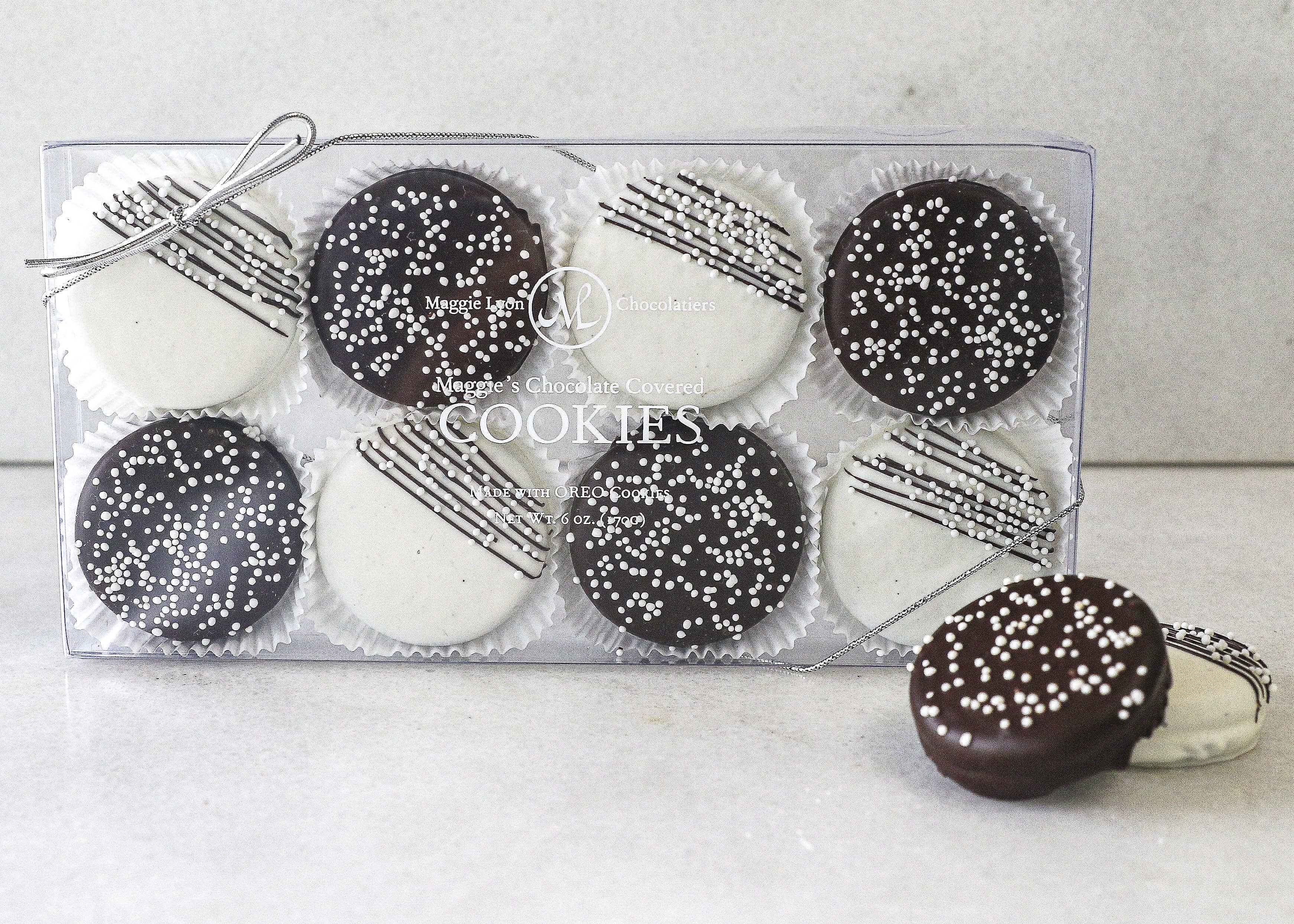 Wholesale Maggie’s Chocolate Covered Cookies - 8pc. Dark and White for ...