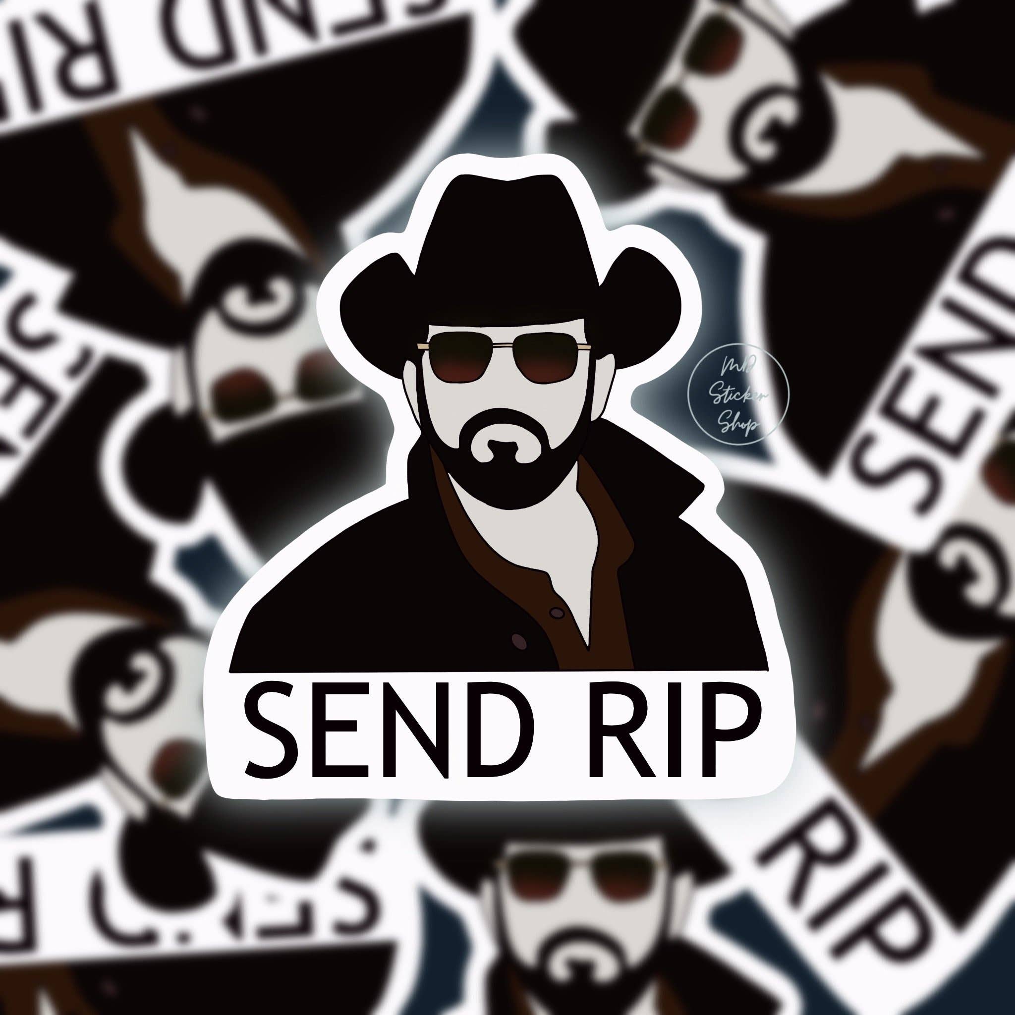 Rip TV Show Stickers Yellowstone Inspired Sticker Pack Yellowstone Send ...