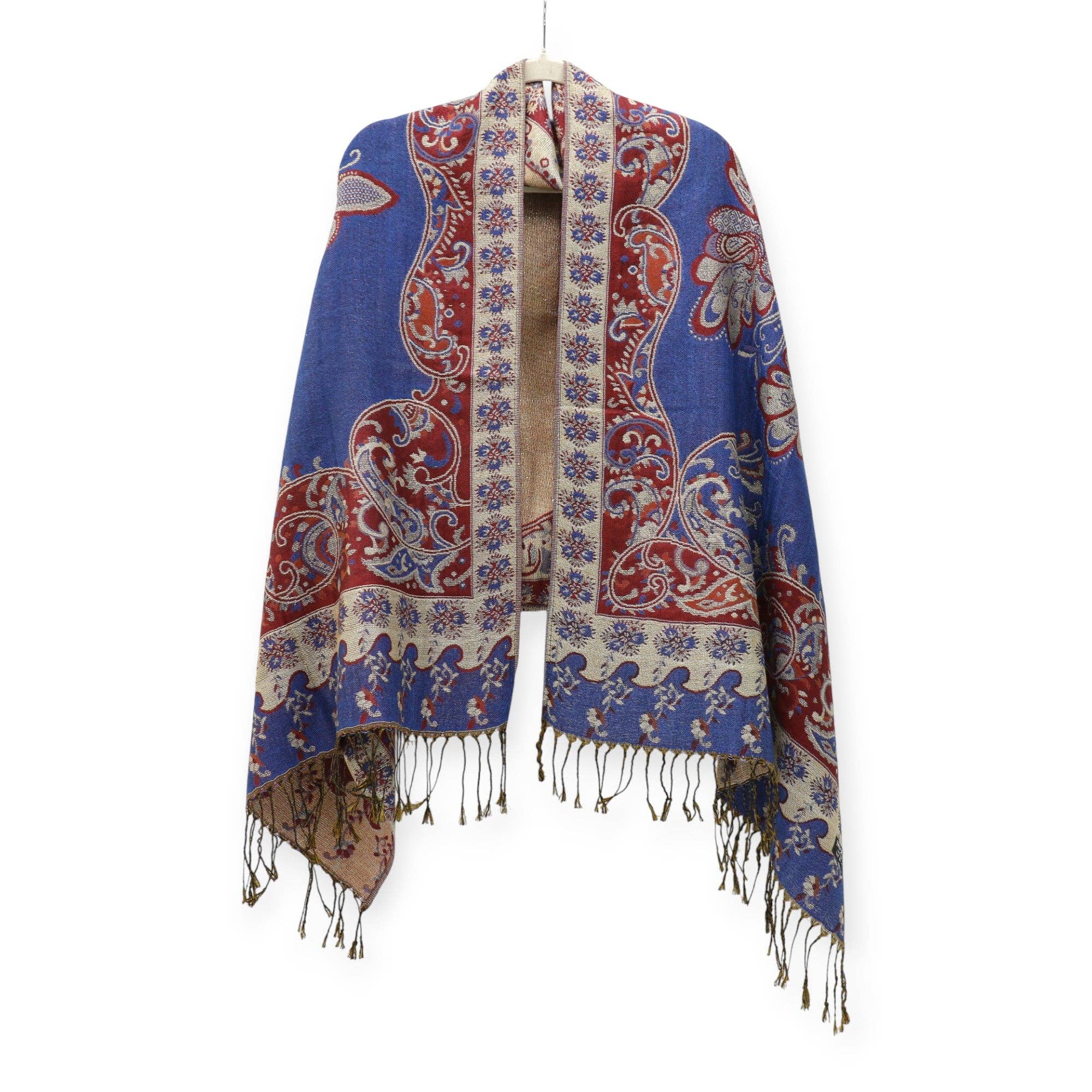 Wholesale Metallic Pashmina Butterfly SCF4815-9. (12PC) for your store ...