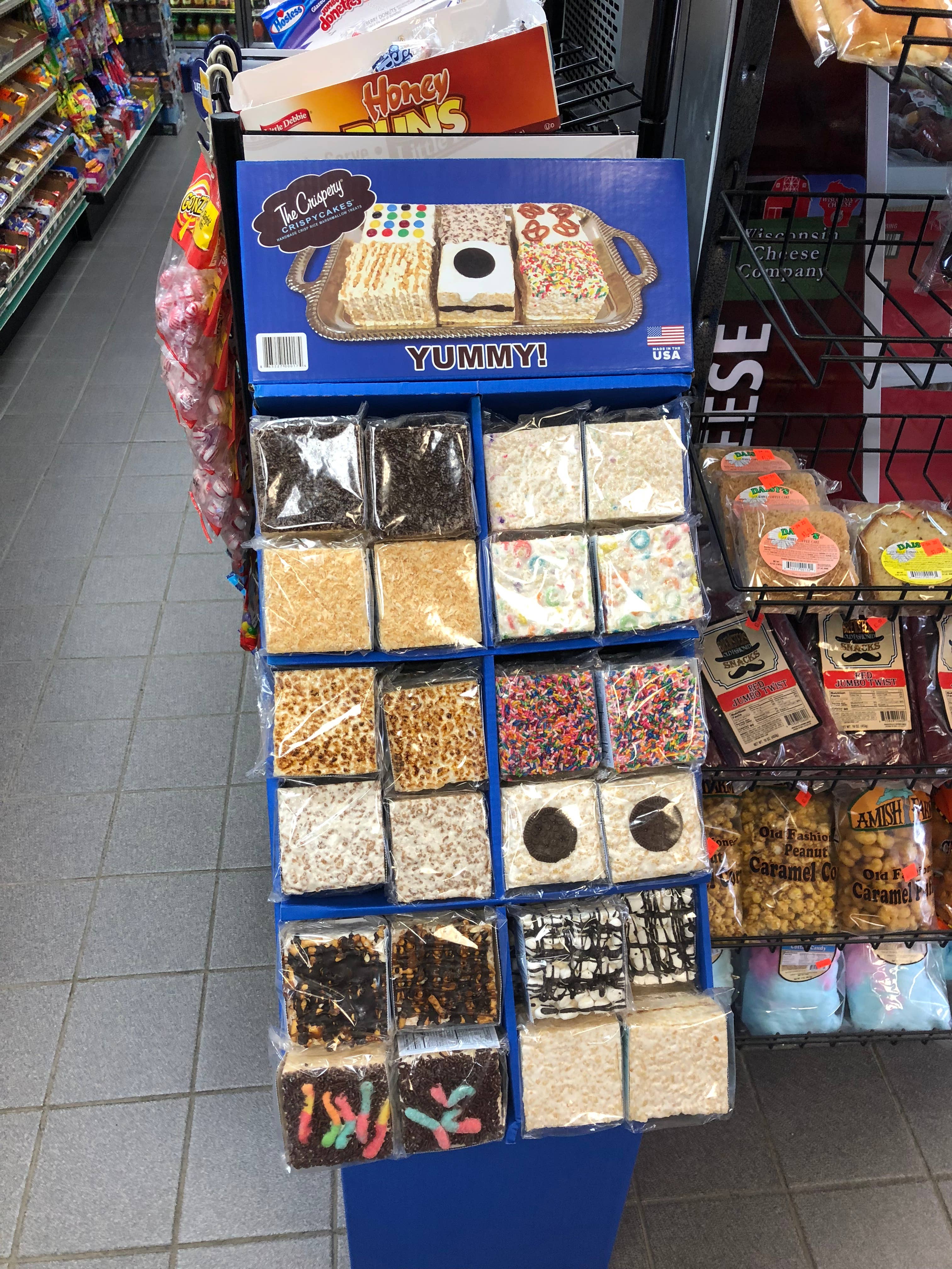 Wholesale Shipper DISPLAY UNIT -HOLDS 96 Crispycakes for your store - Faire