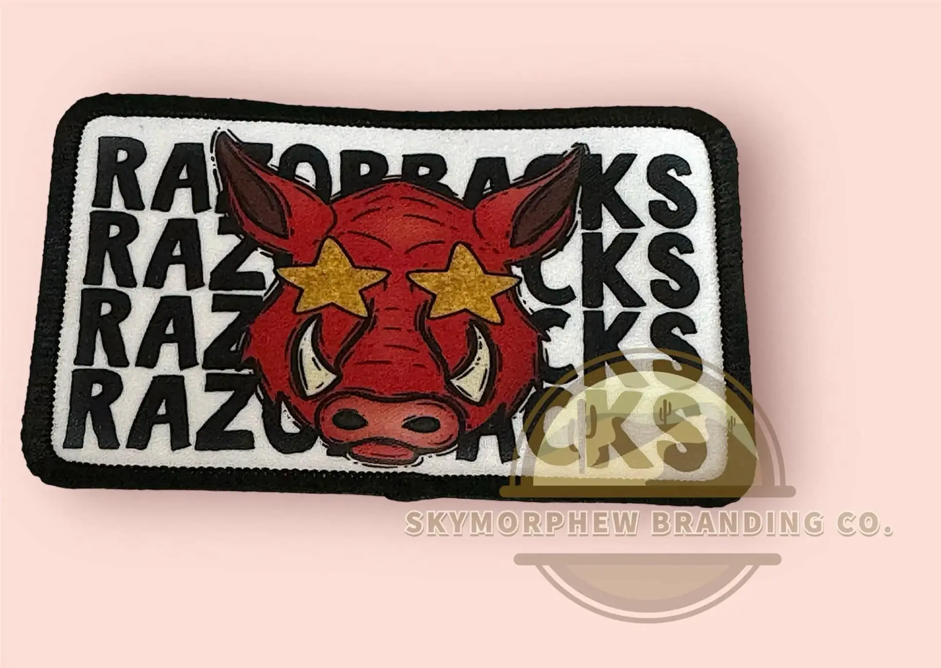 Wholesale arkansas razorback patches for your store