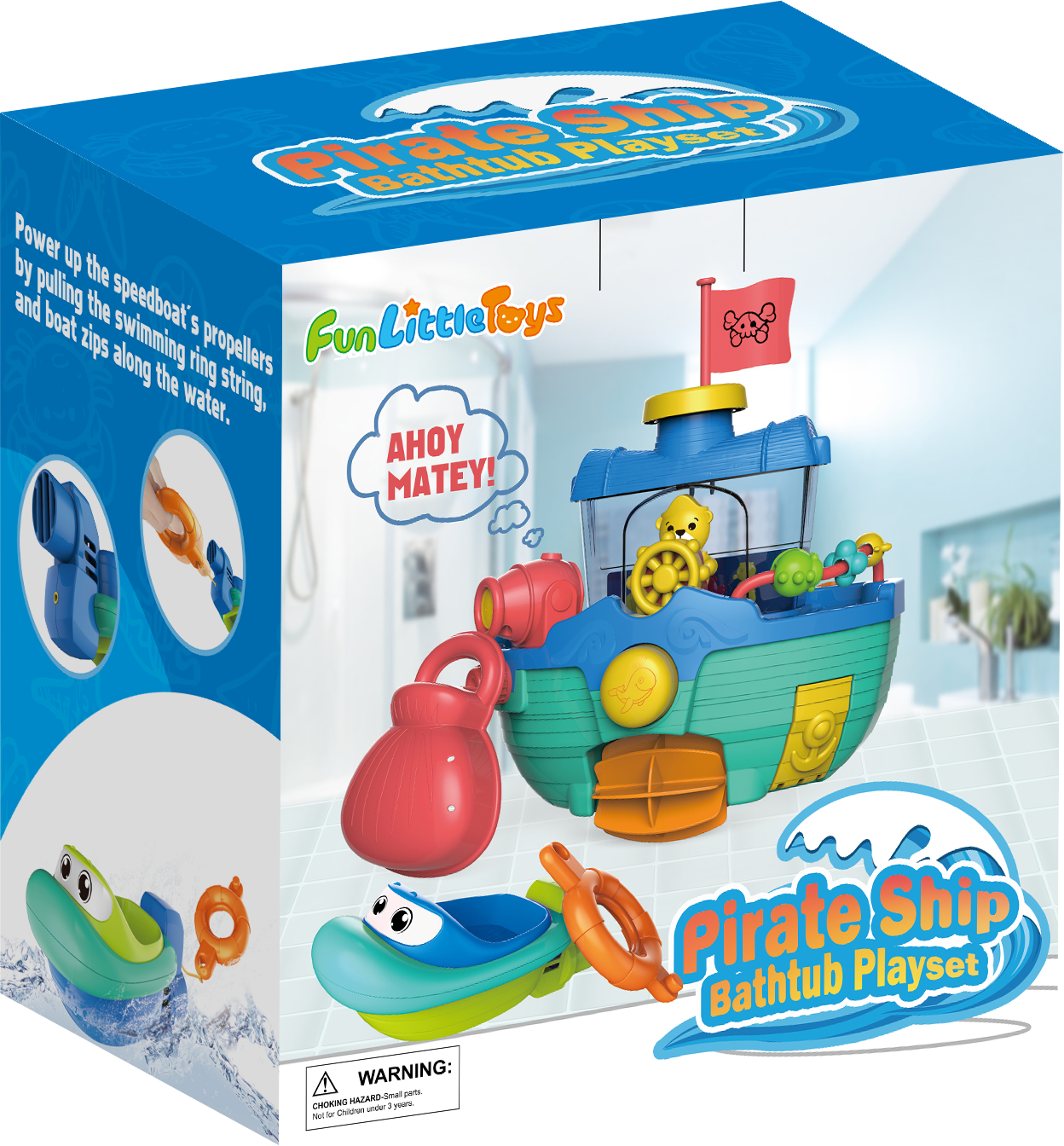 Wholesale Toddler Bath Toy Boats Set for your store - Faire