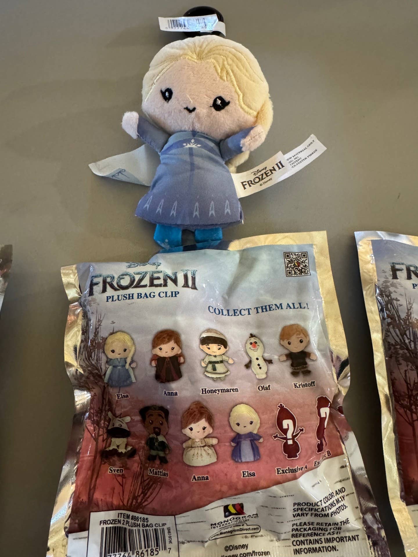 Wholesale Disney Frozen 2 Plush Bag Clip Blind Bag - Lot of 10 for your ...