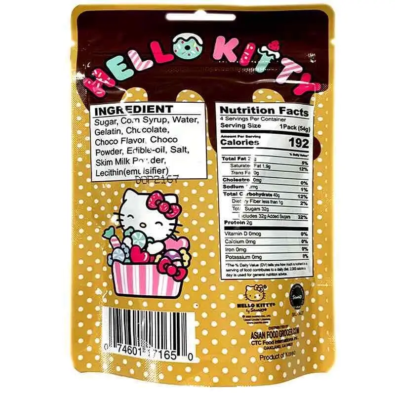 Wholesale Hello Kitty Chocolate Soft Candy 54g 8p for your store - Faire