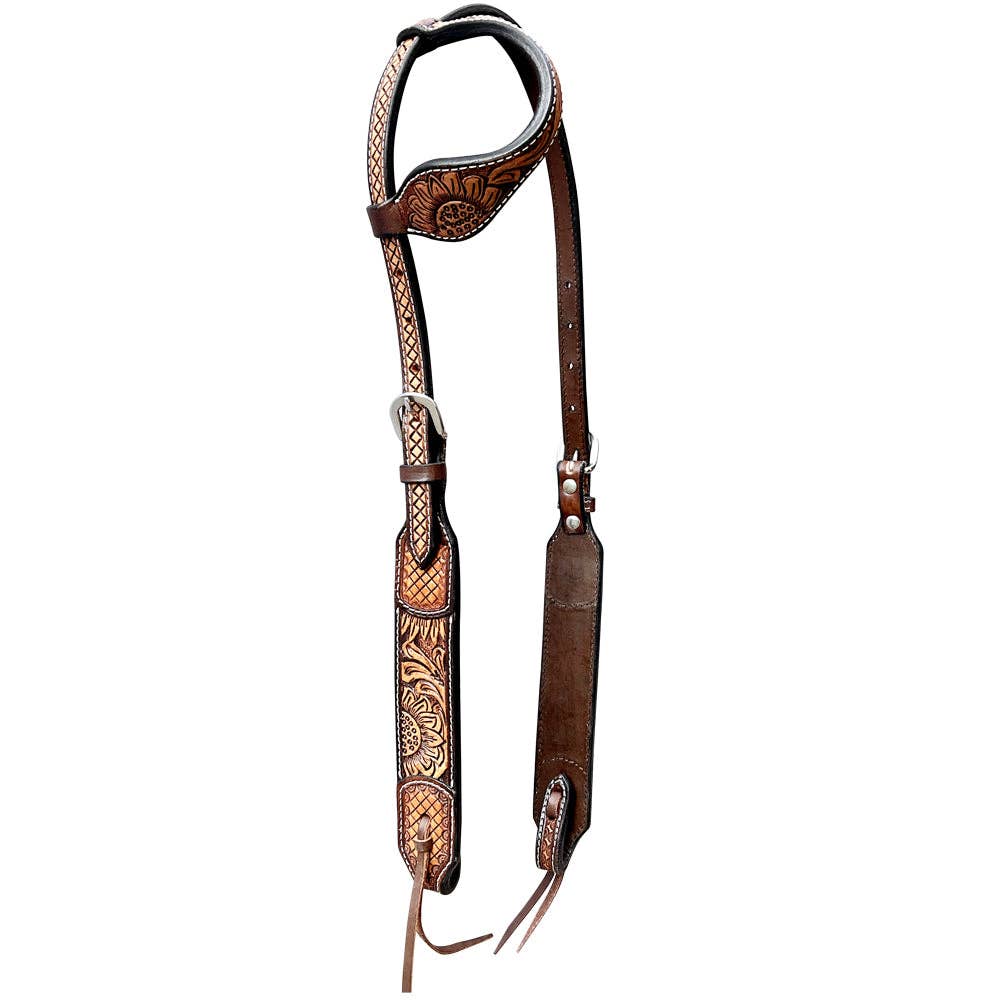 Wholesale Bar H Equine American Leather Horse Saddle Tack One Ear ...