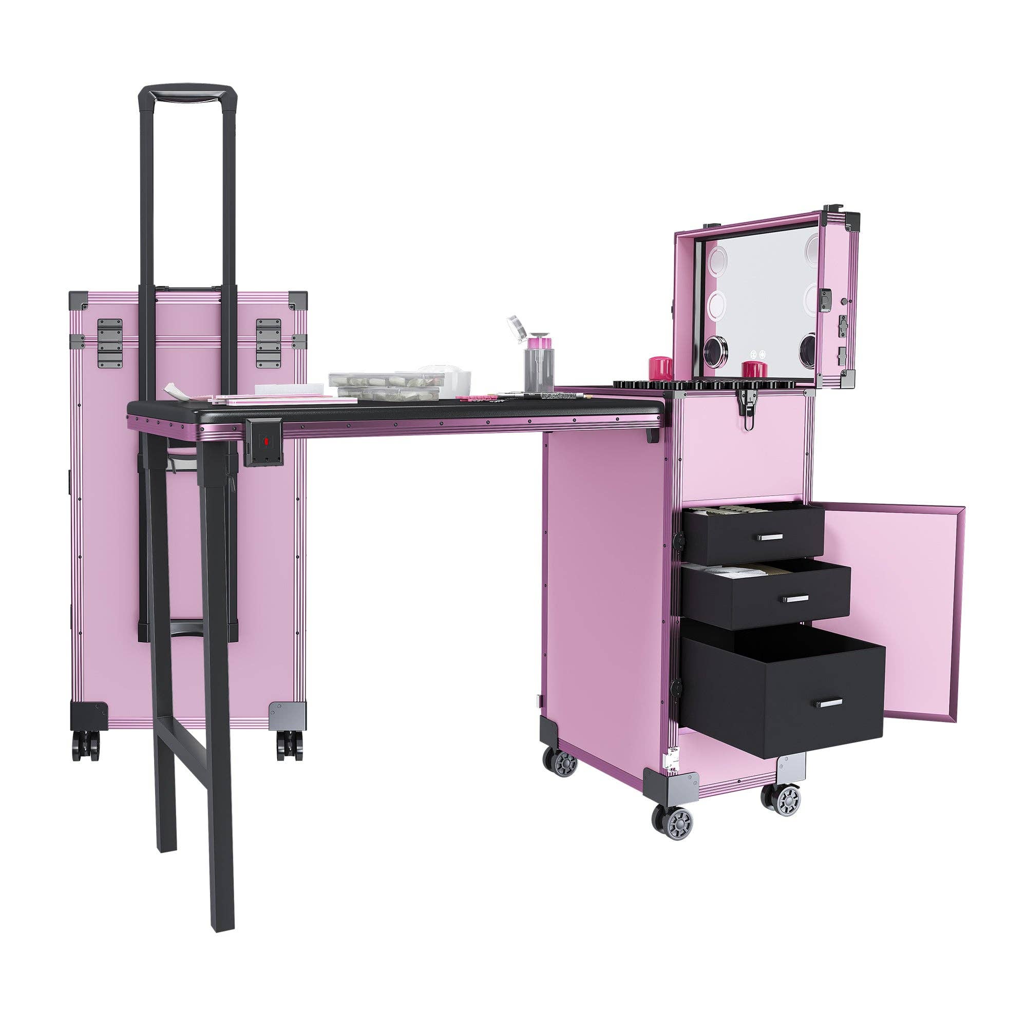 Wholesale Portable Nail Art Table - Folding Manicure Station, 3 Colors ...