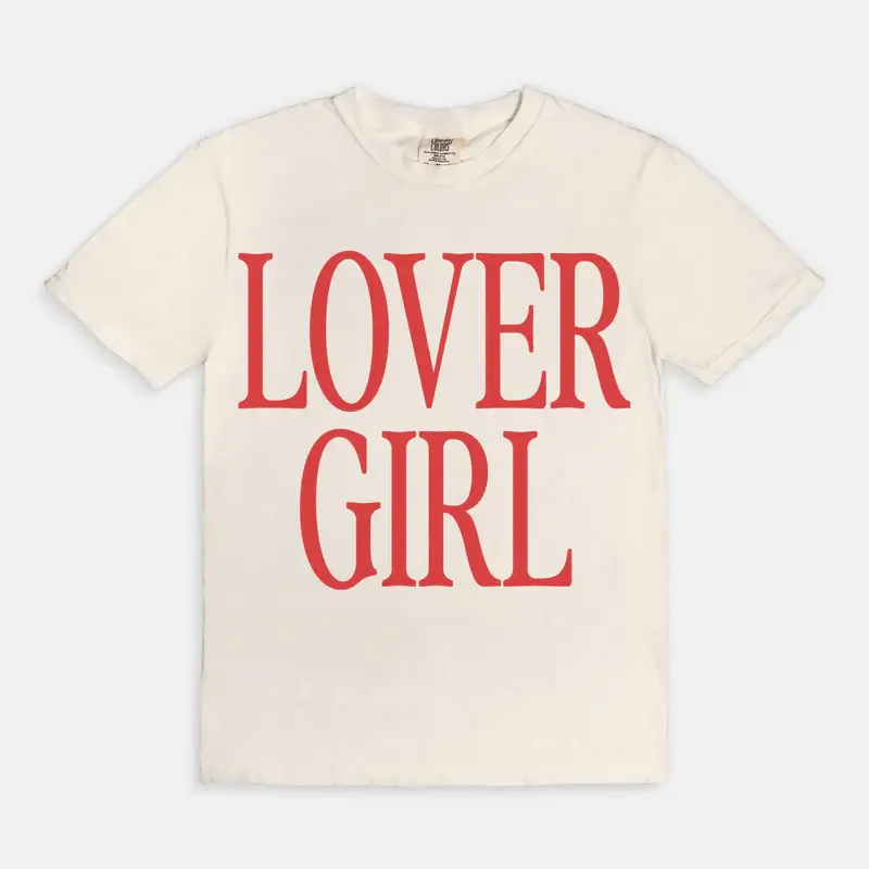 Wholesale Lover Girl Valentine Tee - Ivory for your store - Faire
