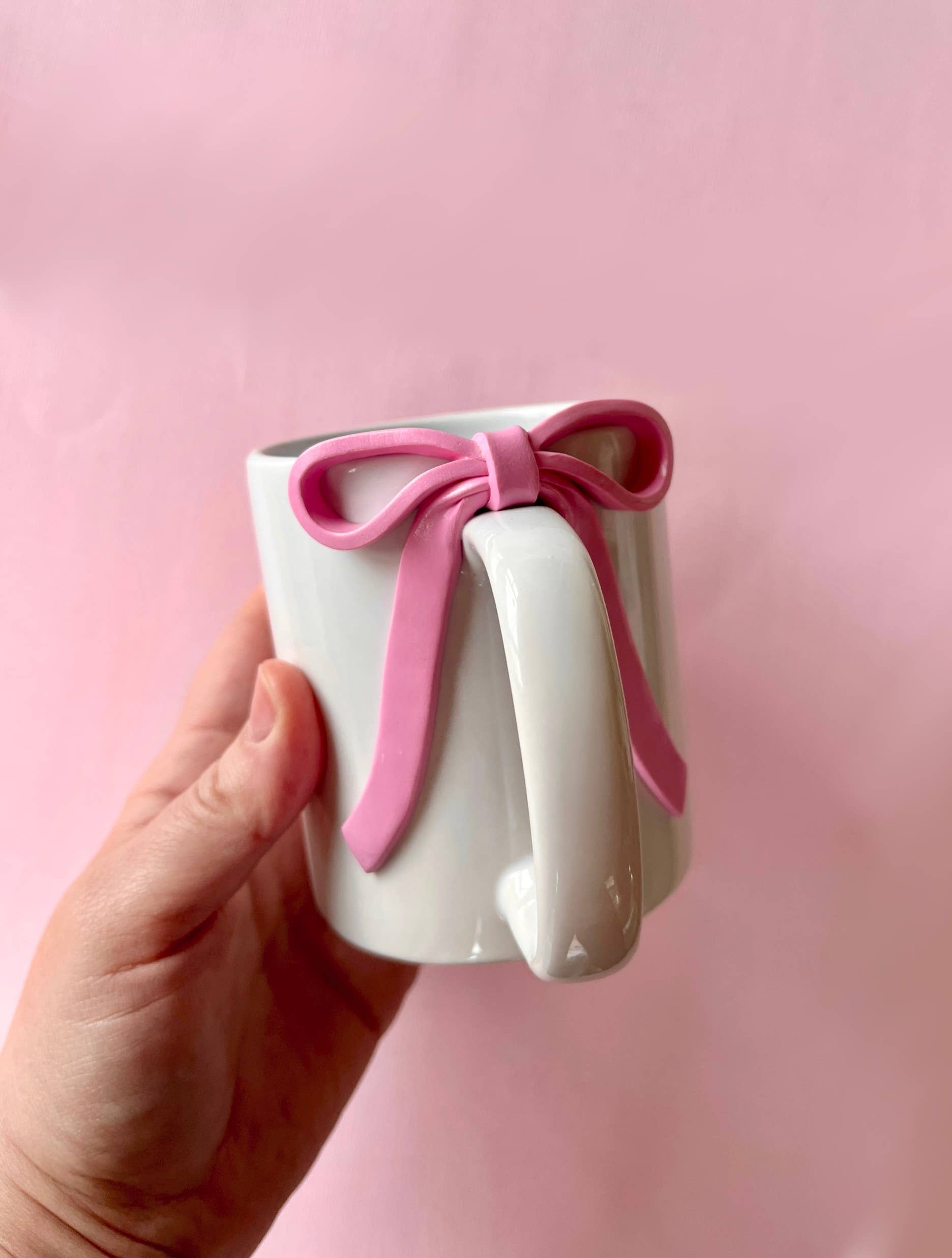 Wholesale Coquette Bow Girly Pink Feminine Romantic Coffee Mug for your ...