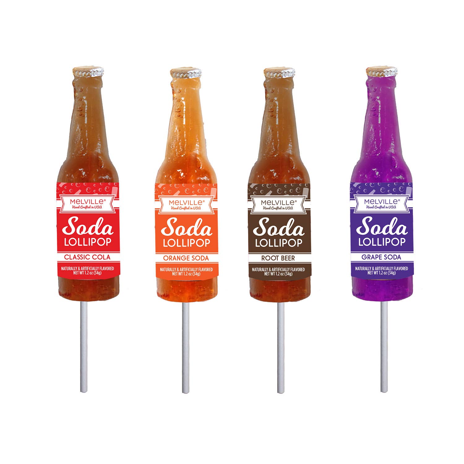 Wholesale Soda Pop Lollipops (Display) for your store - Faire