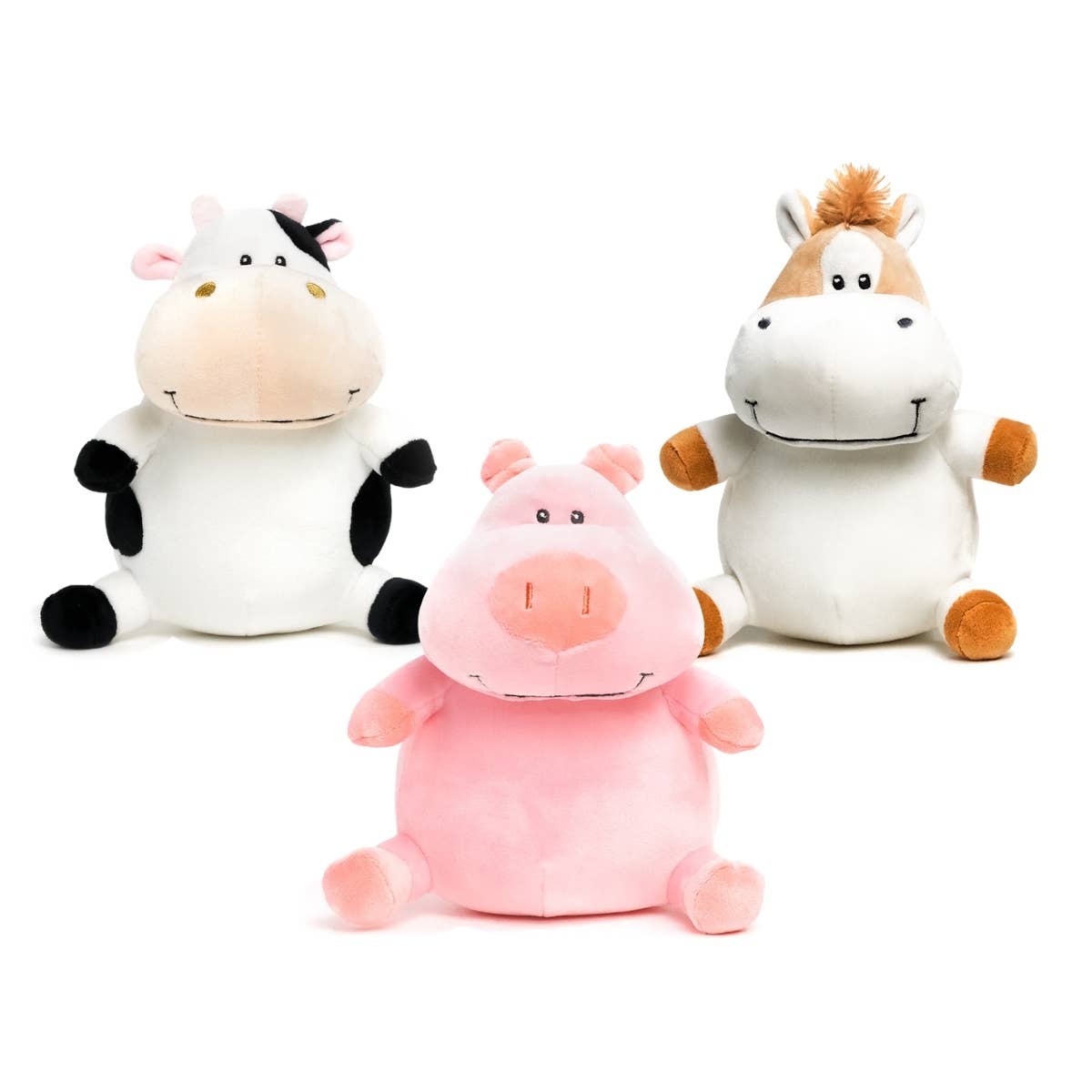 Wholesale Smuzzies (7" Barnyard Series) - Pigsley the Piggy (Plush) for your store - Faire