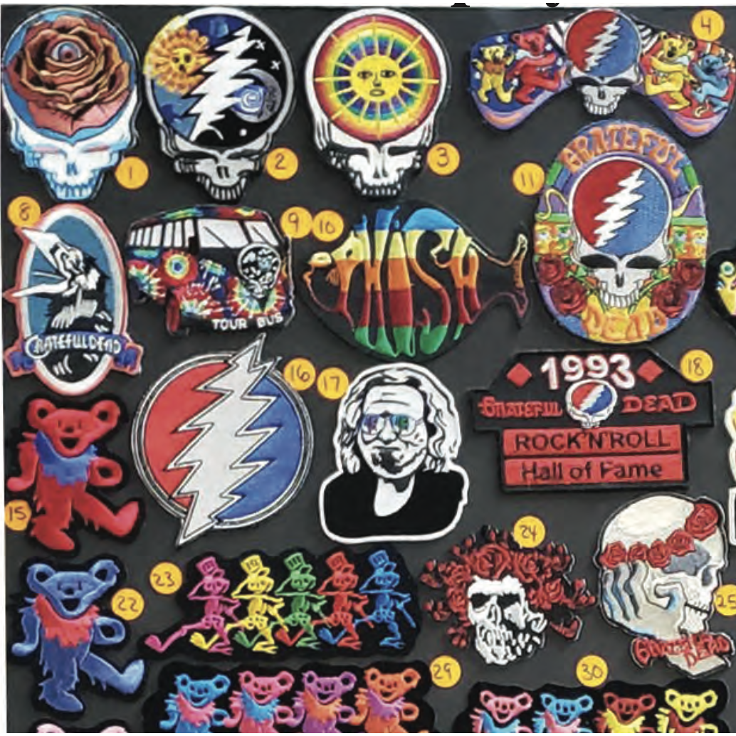 Wholesale Grateful Dead Patch Set for your store - Faire