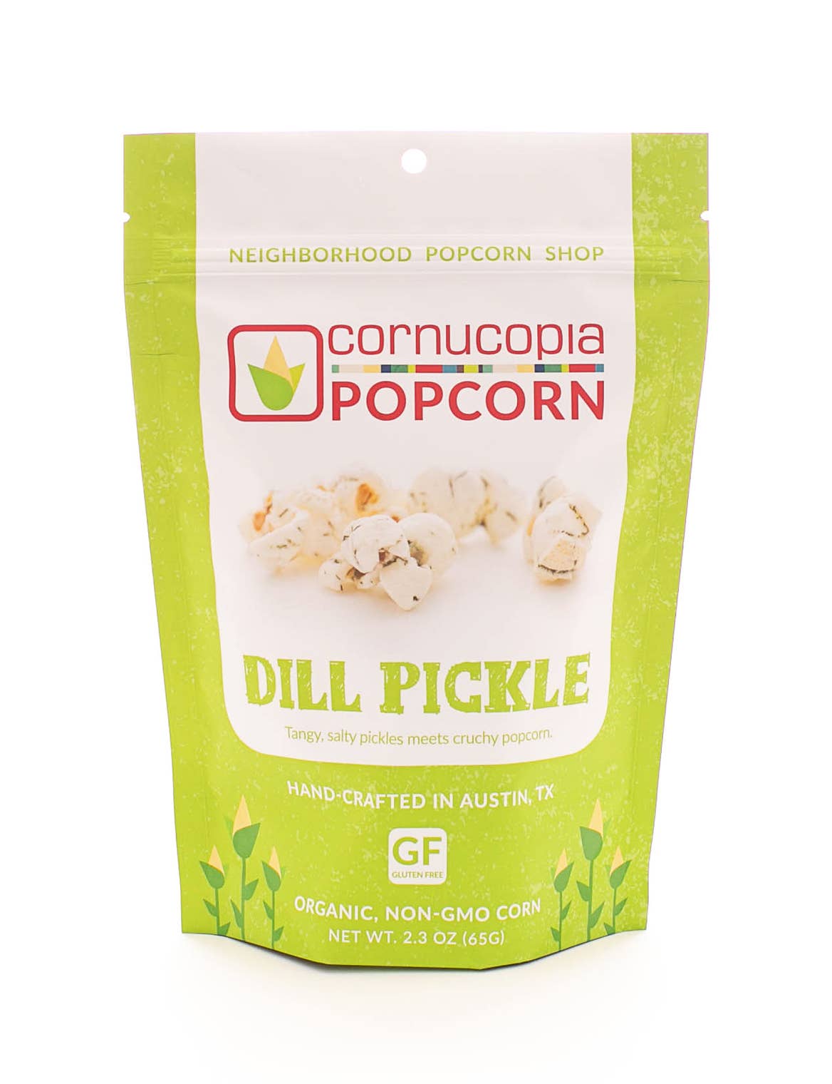 Wholesale Dill Pickle Popcorn- GF- Signature Bag for your store - Faire