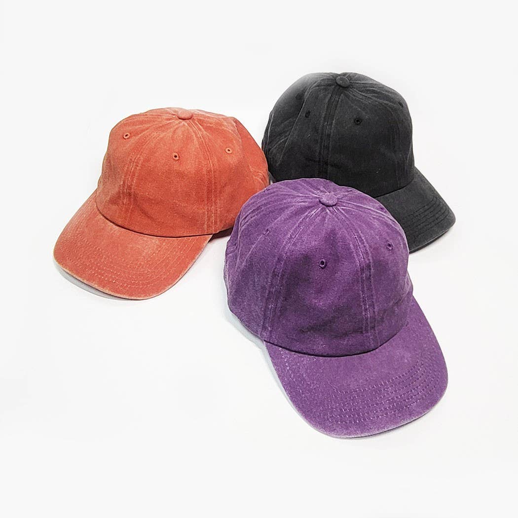 Wholesale Solid Color Pigment Dyed Hat for your store - Faire