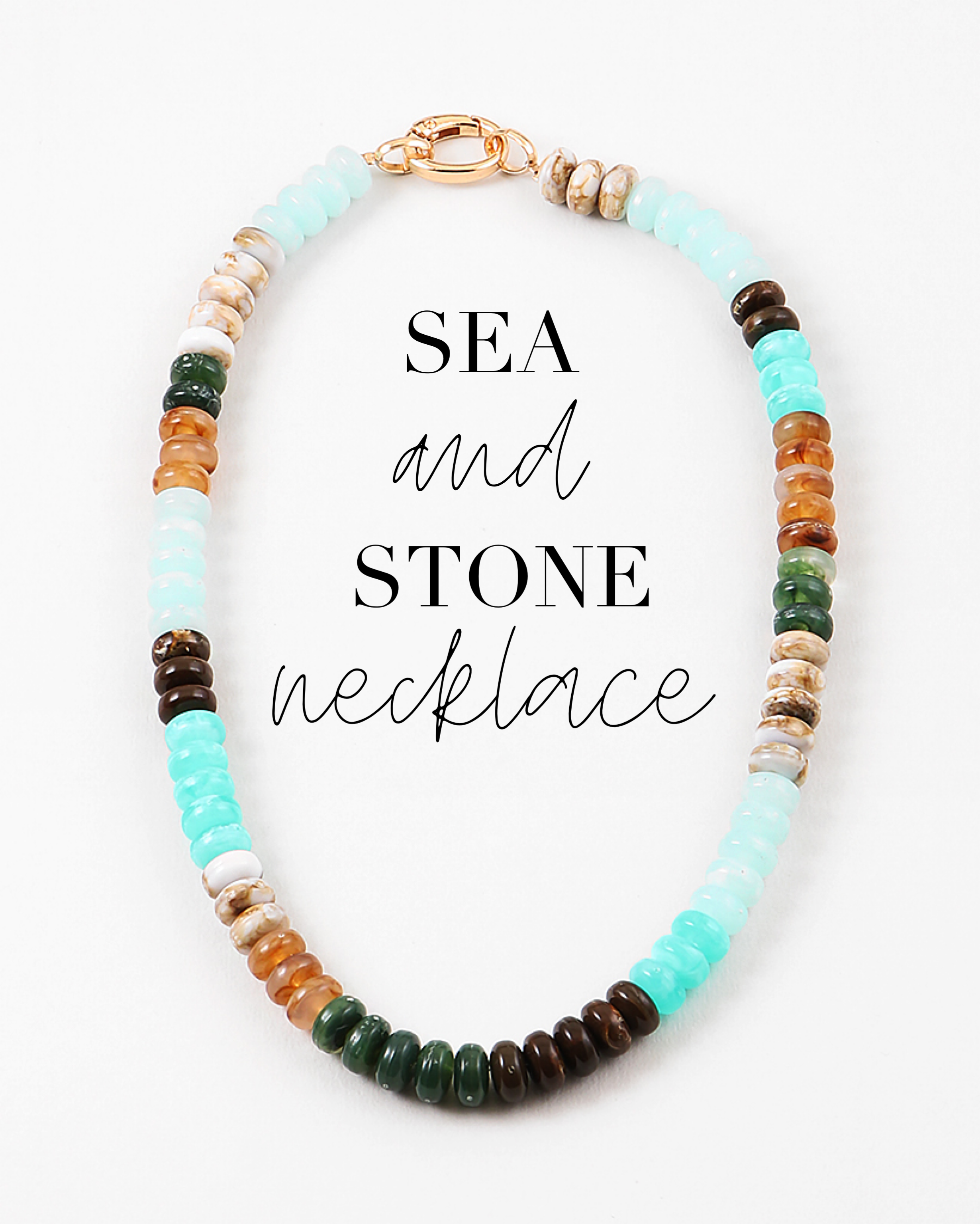 Wholesale Sea and Stone Necklace (includes a free surprise charm) for ...