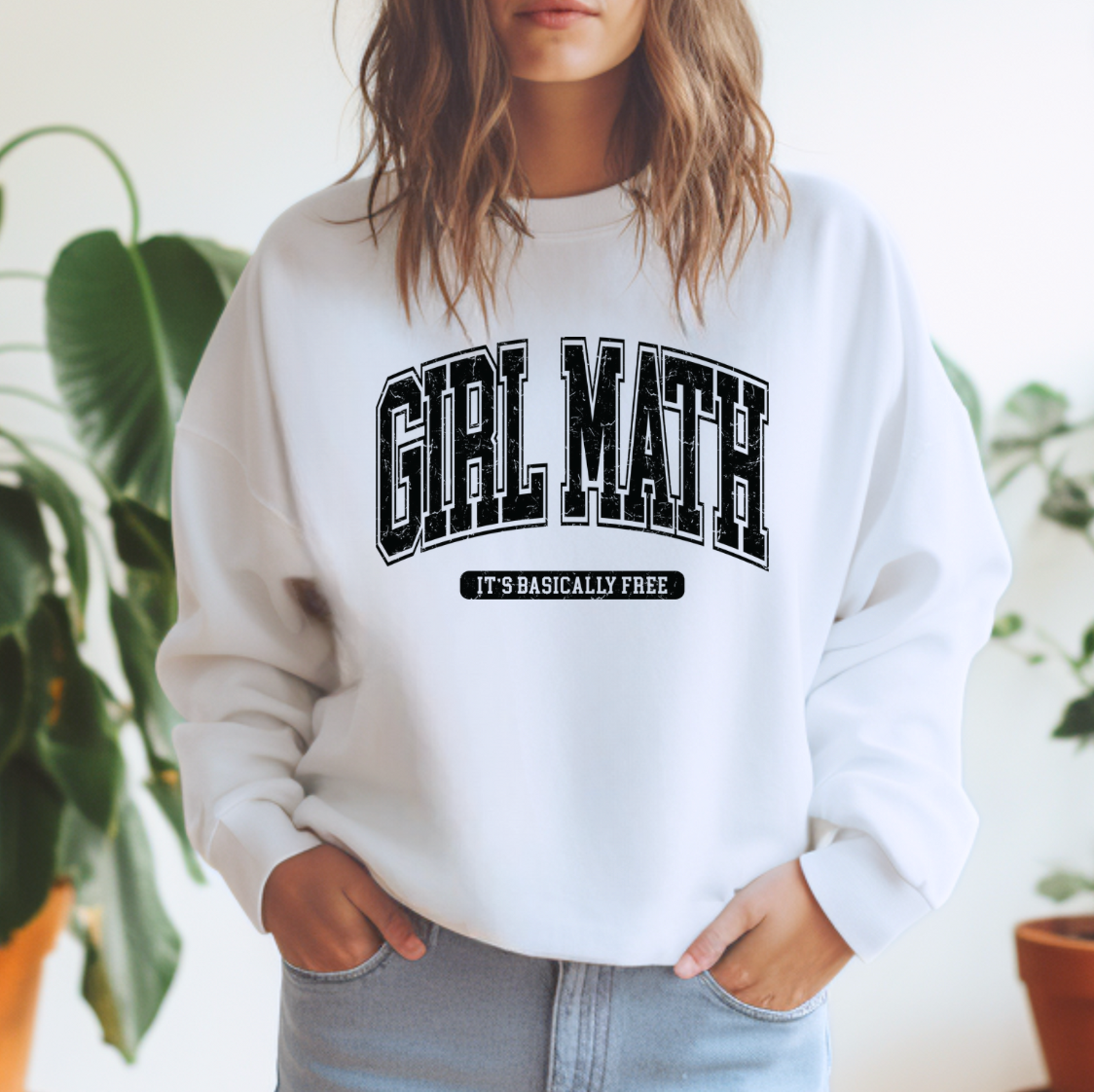Wholesale Girl Math Sweatshirt for your store - Faire