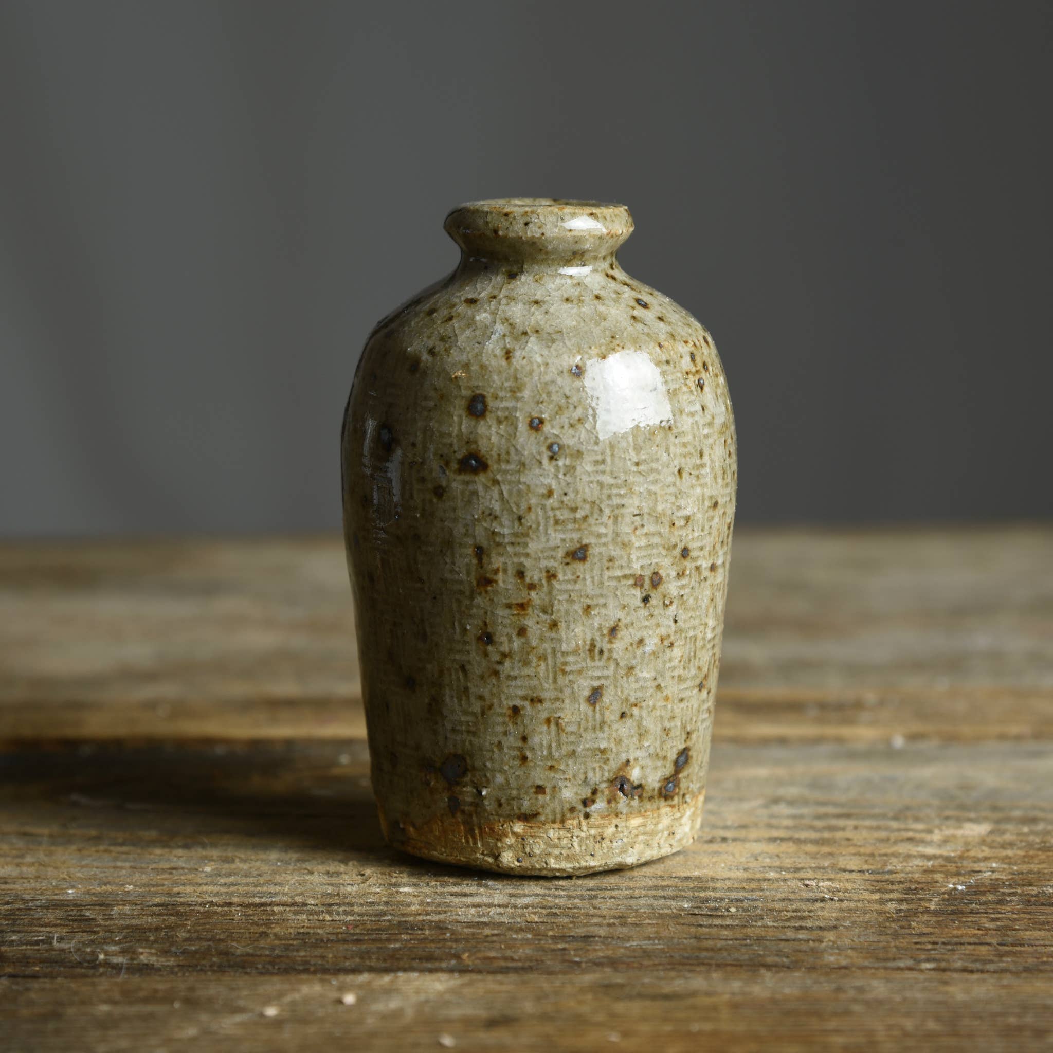 Wholesale Wild Clay Bud Vase in Ash Glaze for your store - Faire