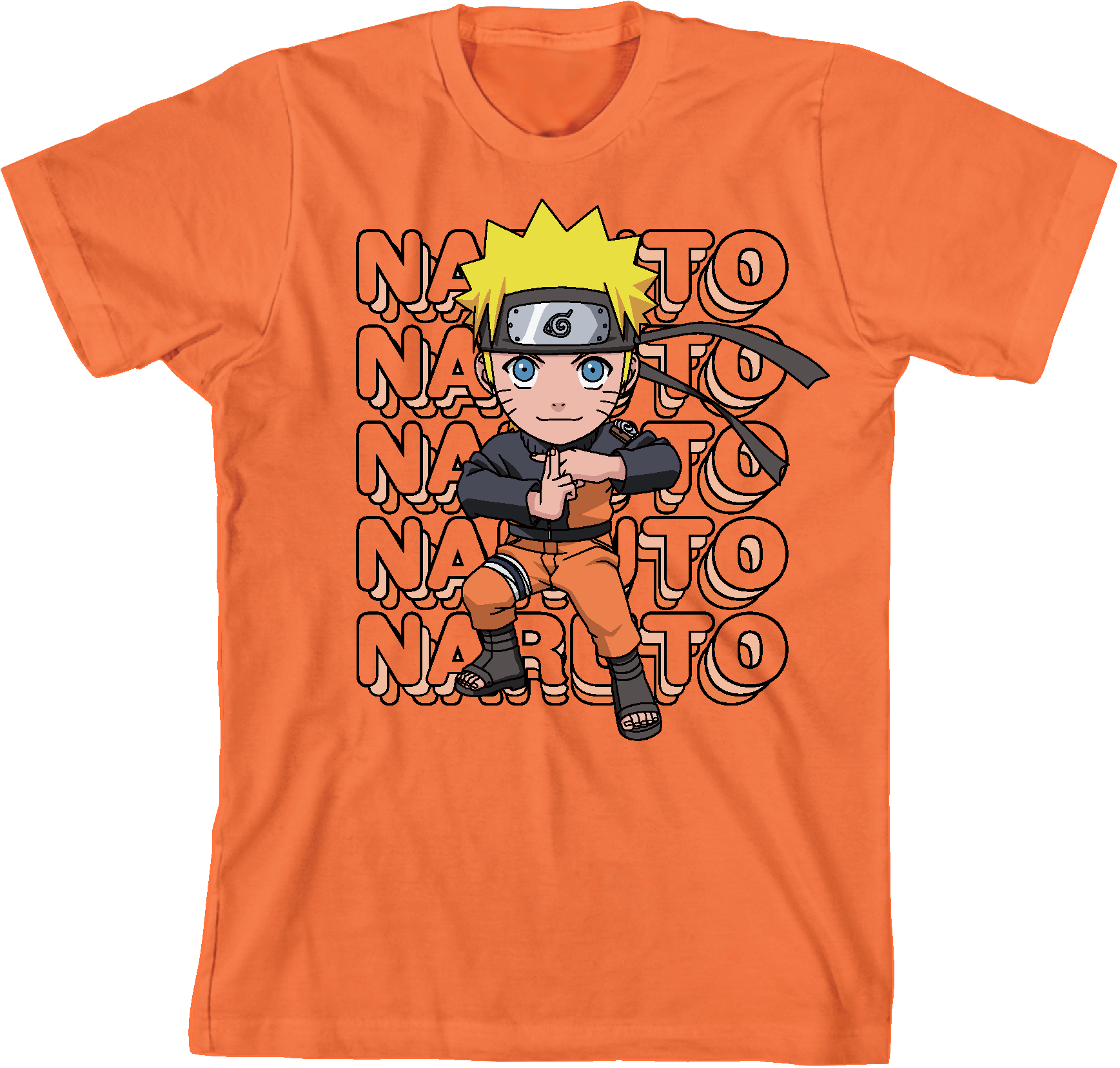 Wholesale Naruto Shippuden Chibi Naruto Boy's T-shirts Graphic Tee And ...