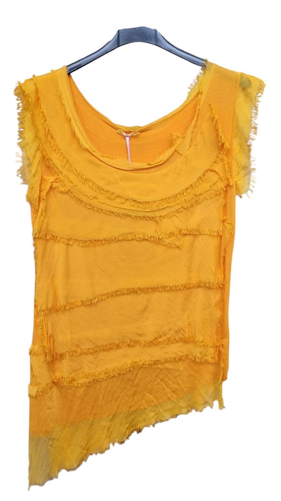 Wholesale Stretchy Shredded Top for your store - Faire