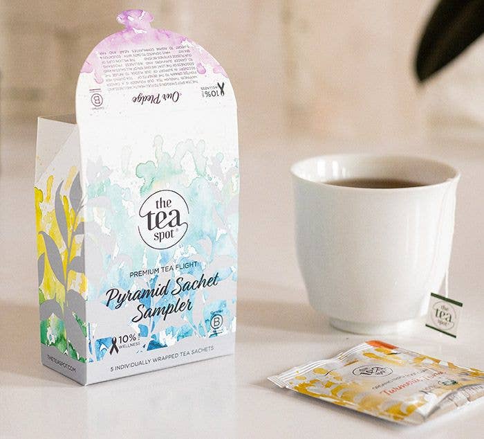 Wholesale Pyramid Sachet Sampler - Herbal Teas for your store - Faire