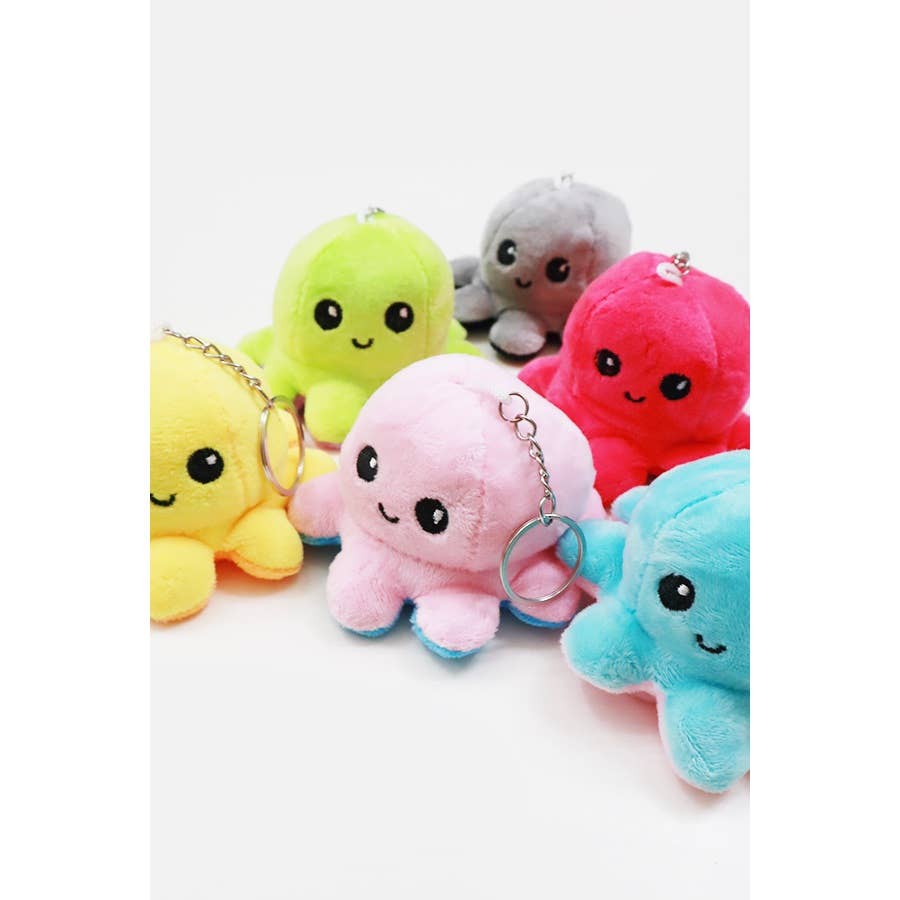 Wholesale Mini Reversible Octopus Plushie for your store - Faire