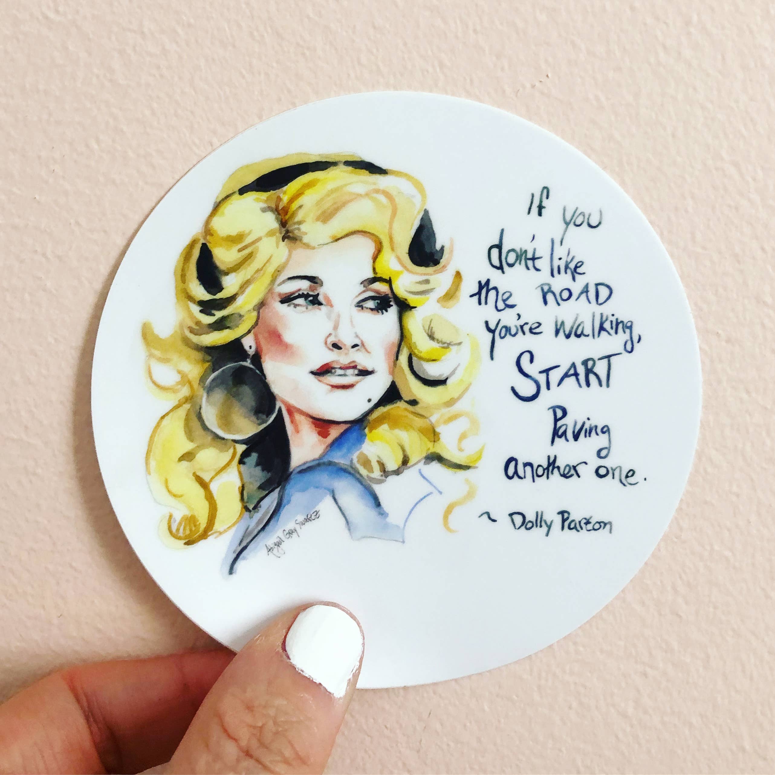 Purchase Wholesale Dolly Parton Sticker. Free Returns & Net 60 Terms on ...