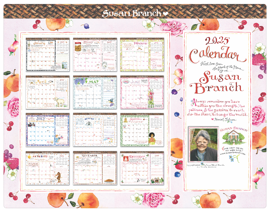 Wholesale 2025 Susan Branch Blotter Calendar for your store - Faire