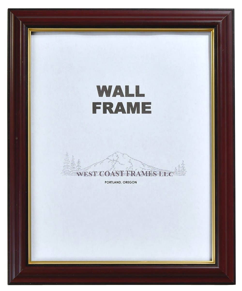 Wholesale Picture Frame with Glass - Black 3329 or Cherry 3324 with Go ...