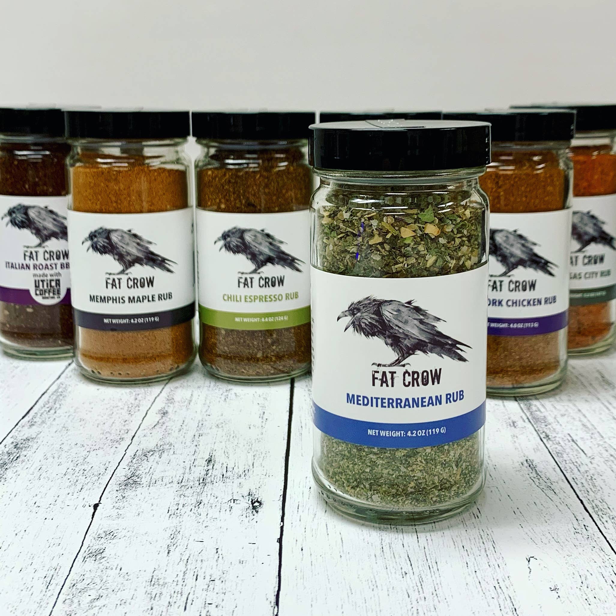 Wholesale BBQ Rubs - Mixed Case (4) (NY, CE, MM, MD) for your store - Faire