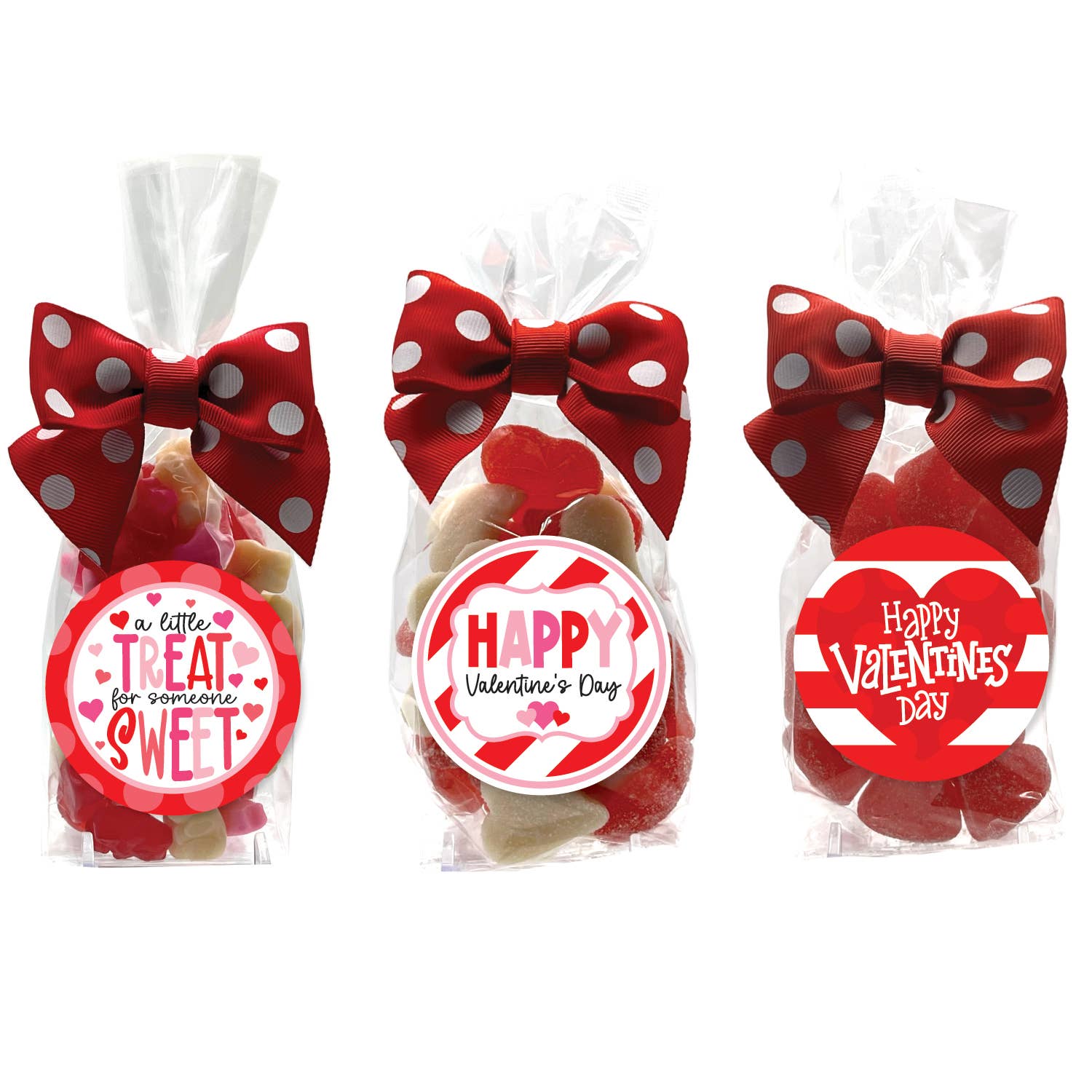 Wholesale Valentine Candy Regular Treat Bags Asst #1 for your store - Faire