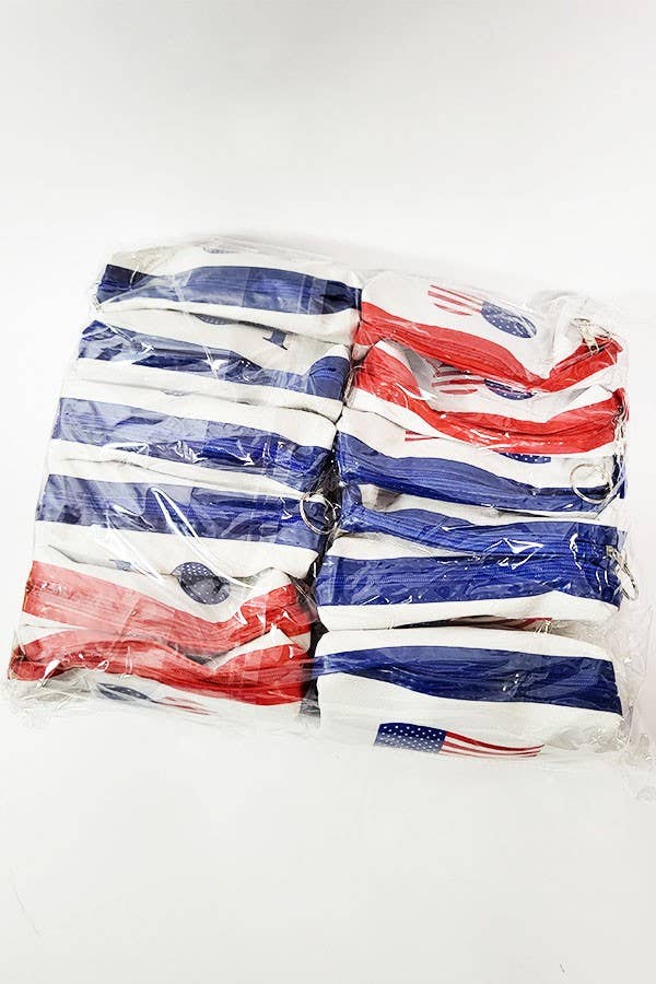 Wholesale American Flag Pouch for your store - Faire