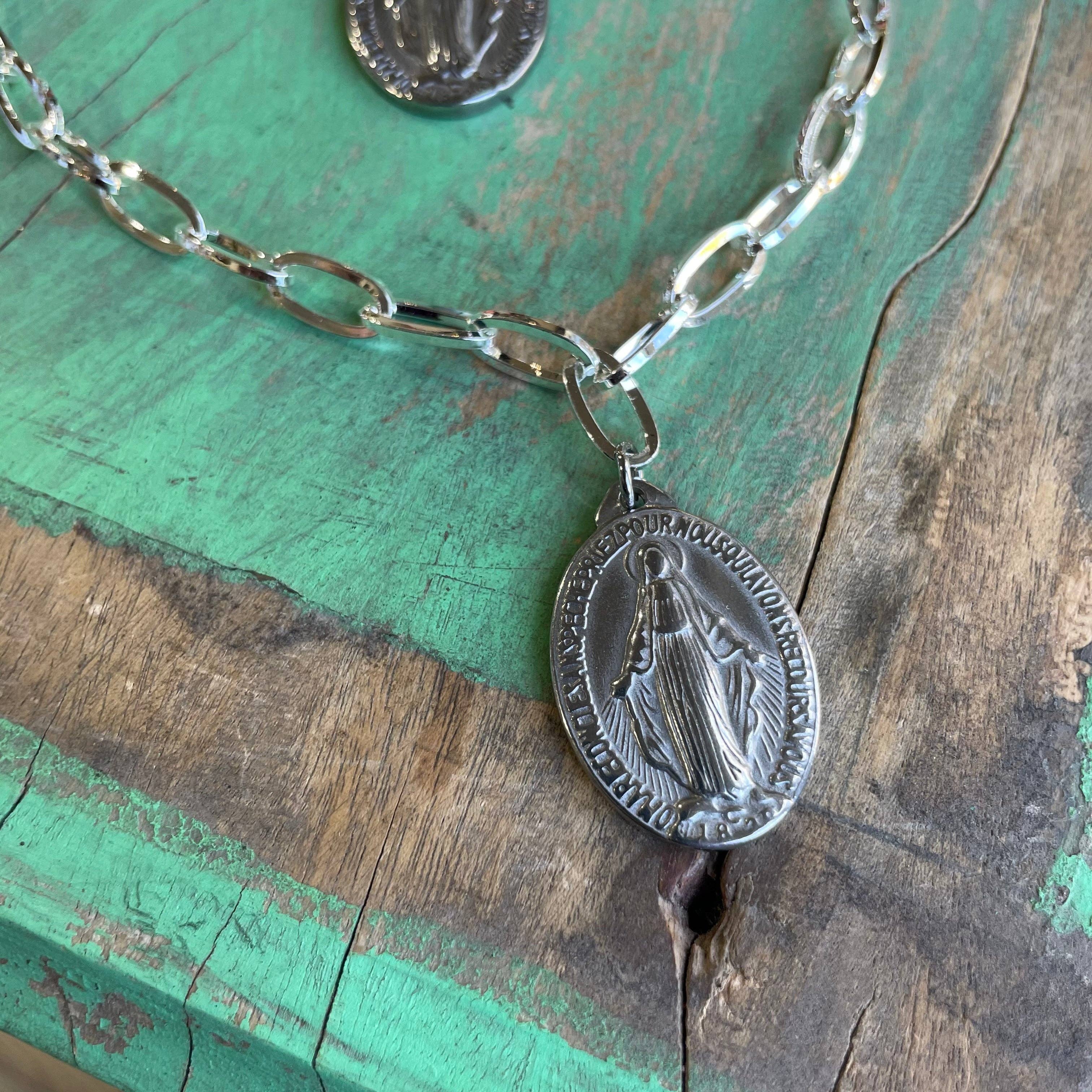 Wholesale Big Medal Link Necklace or Bracelet for your store - Faire