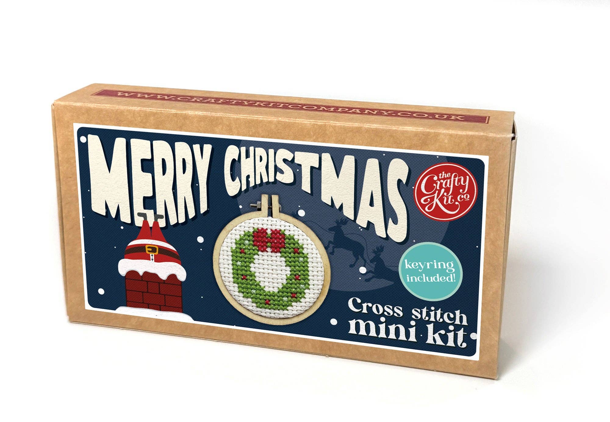 Wholesale Merry Christmas Mini Matchbox Cross Stitch Kit for your store ...