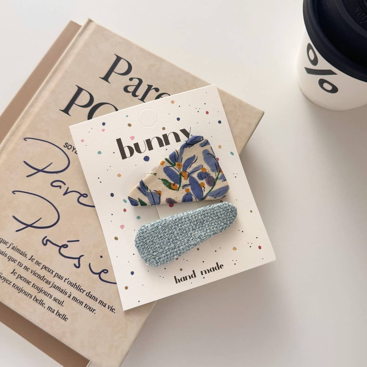 Wholesale Blue Plaid Fabric Kids Hair Clips_CWAHA08418 for your store ...